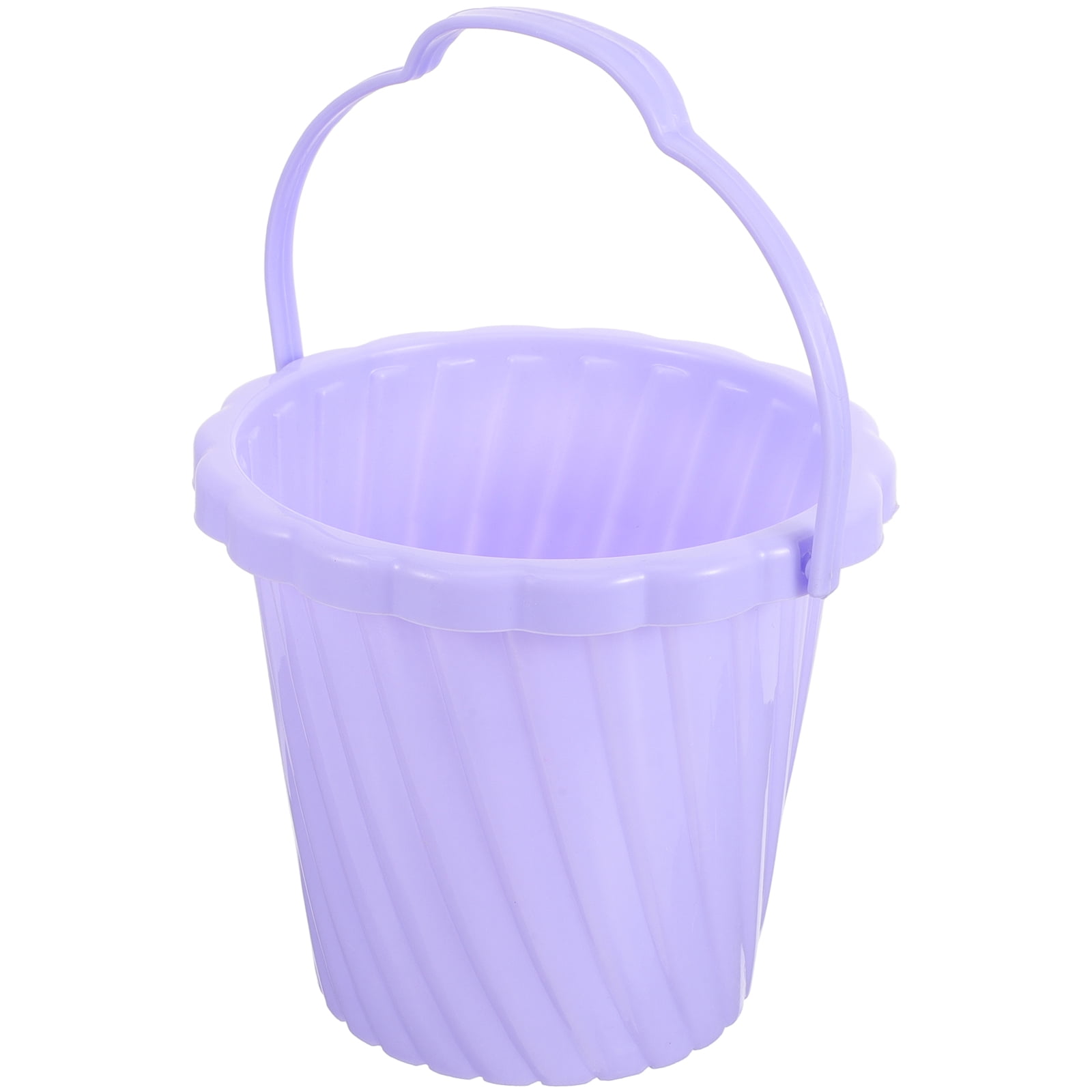 unbranded Beach Bucket Orange Mini Buckets Fishing Toy Outdoor Toys for ...
