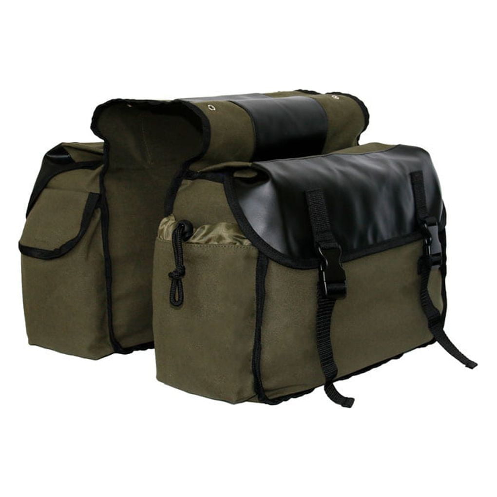 chidgrass Bicycles Luggage Saddle Motorcycle Canvas Panniers Box Side ...