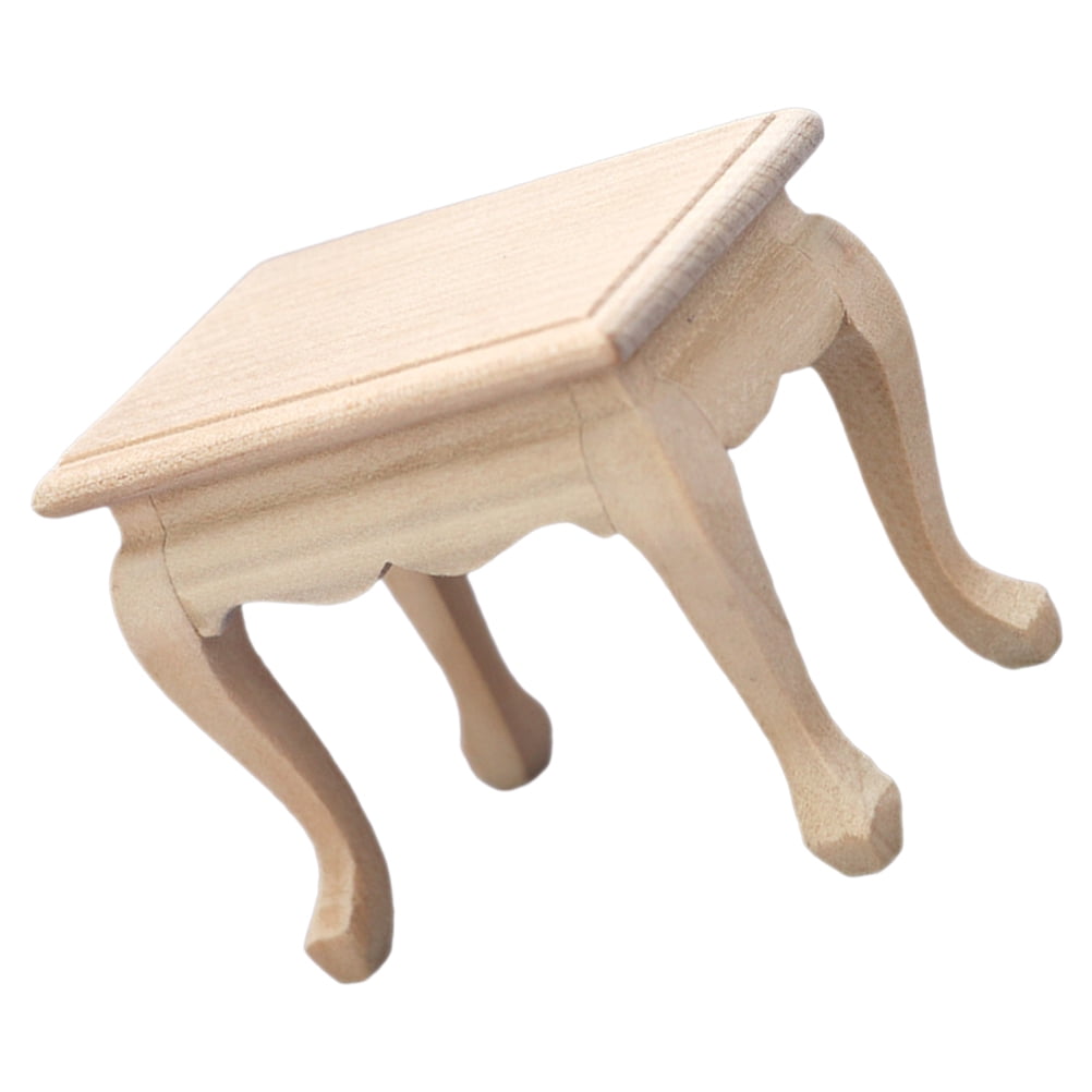 unbranded Biscuit Wood Color Coffee Table Small House The Decorations ...