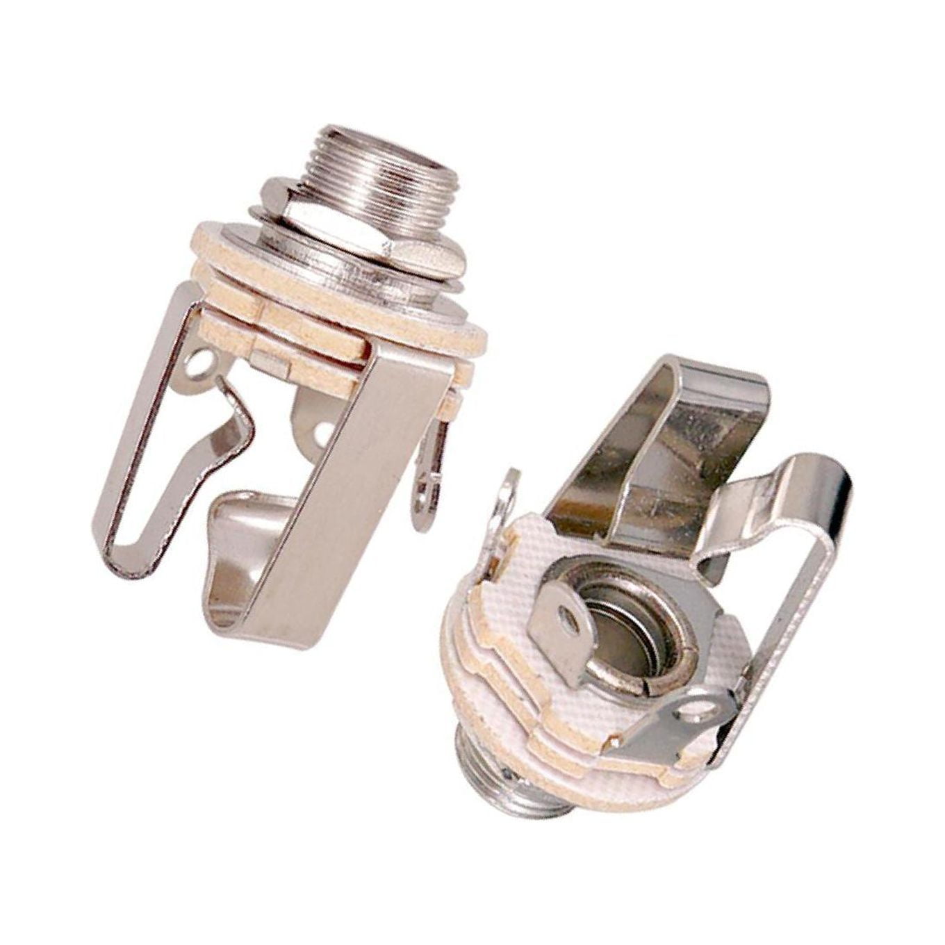 chidgrass Brass 1/4 Stereo Output Plate for Guitar Bass Active Pickup ...