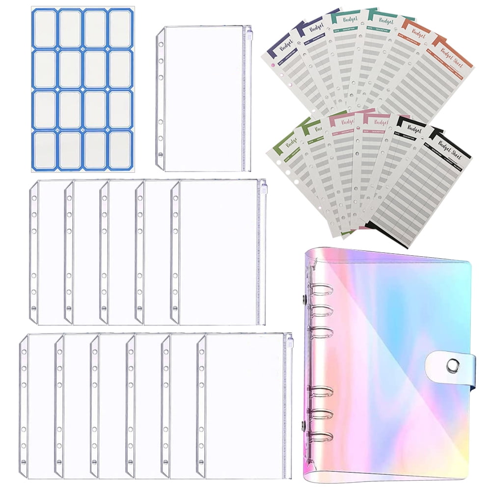 unbranded Budget Binder Stickers Boxes Door Planner with Cash Envelopes ...
