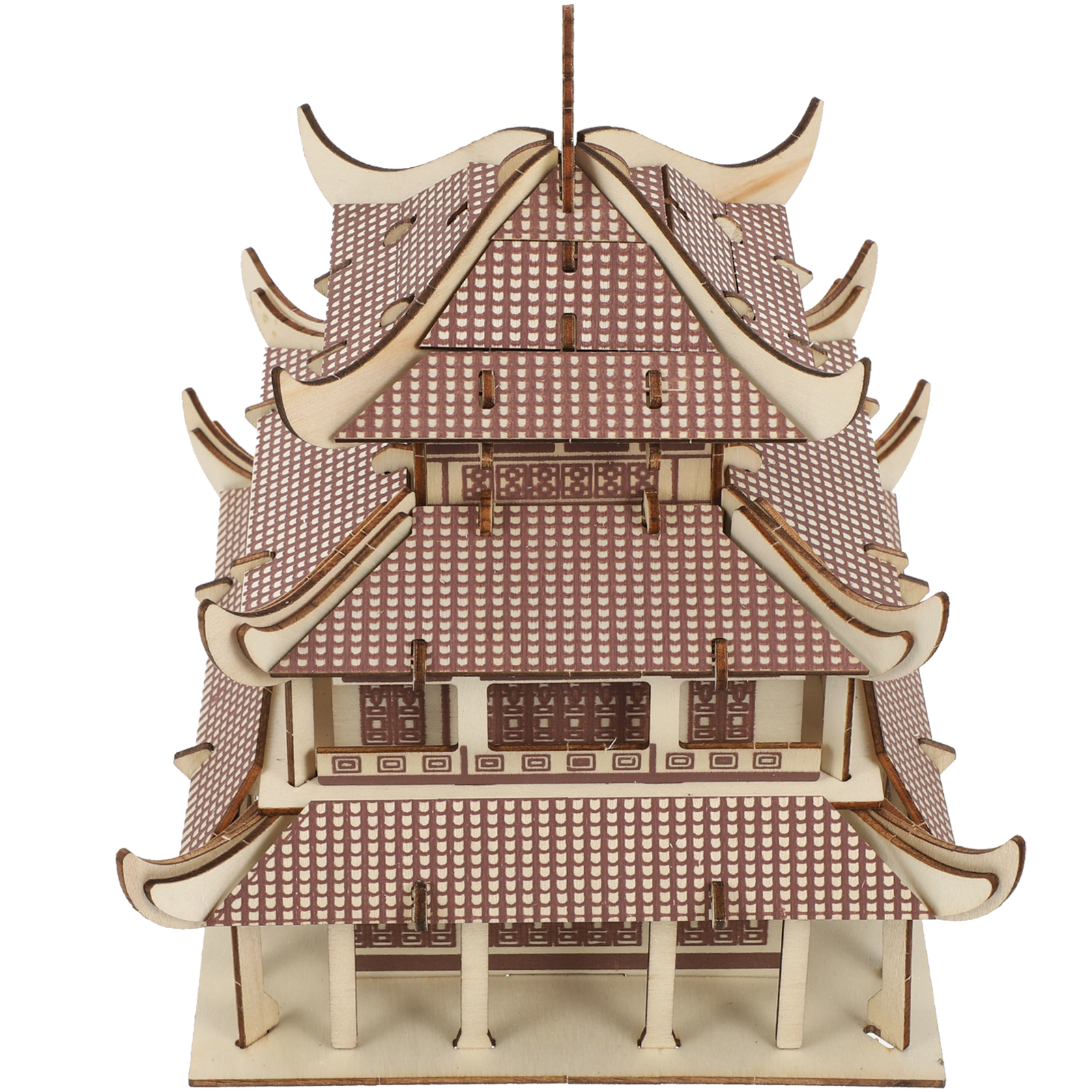 unbranded Building Puzzle Kit Educational Ancient Traditional ...