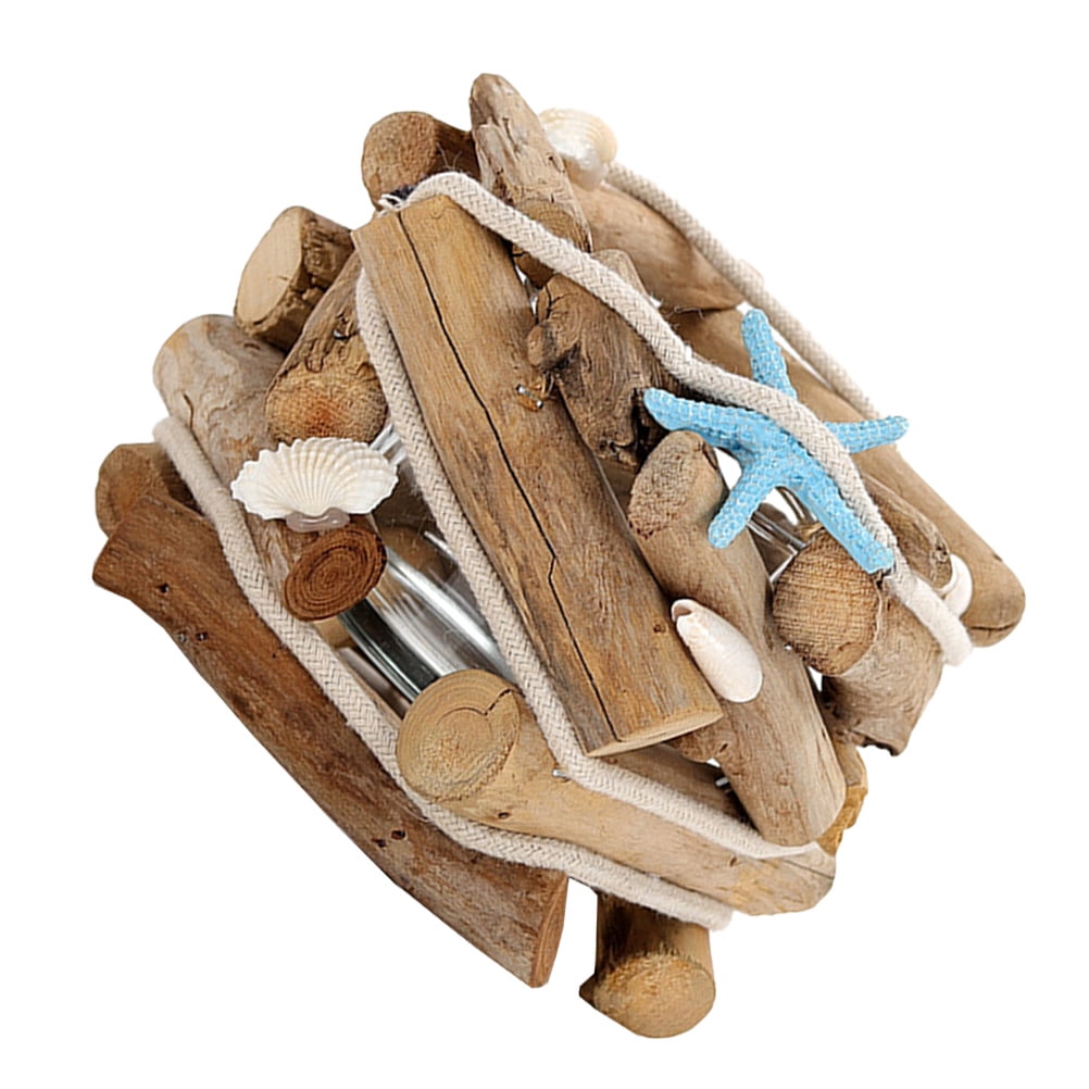 unbranded Bulb Nautical Antiseptic Wooden Flowerpot Small Space Planter ...