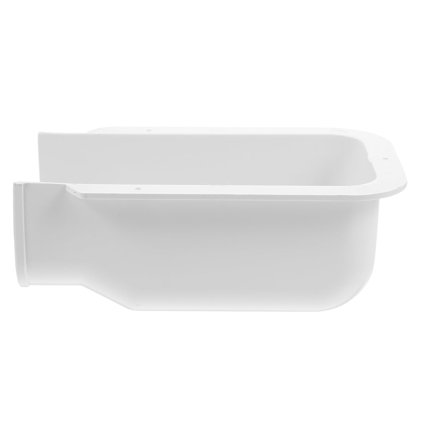 OULII Air Conditioning Pipe Cover Decorative PVC Rectangular Conceal ...