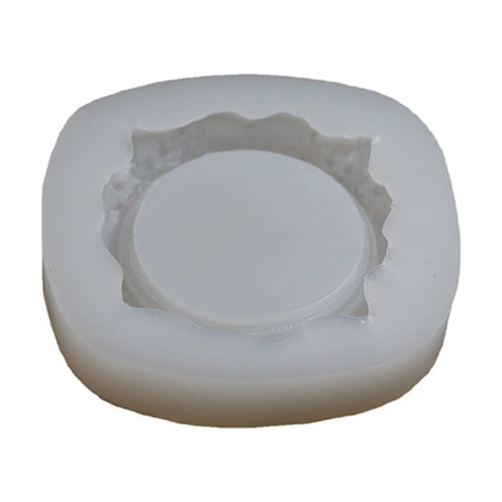 chidgrass Candle Mold Candlestick Tray Pendant DIY Silicone Mould ...