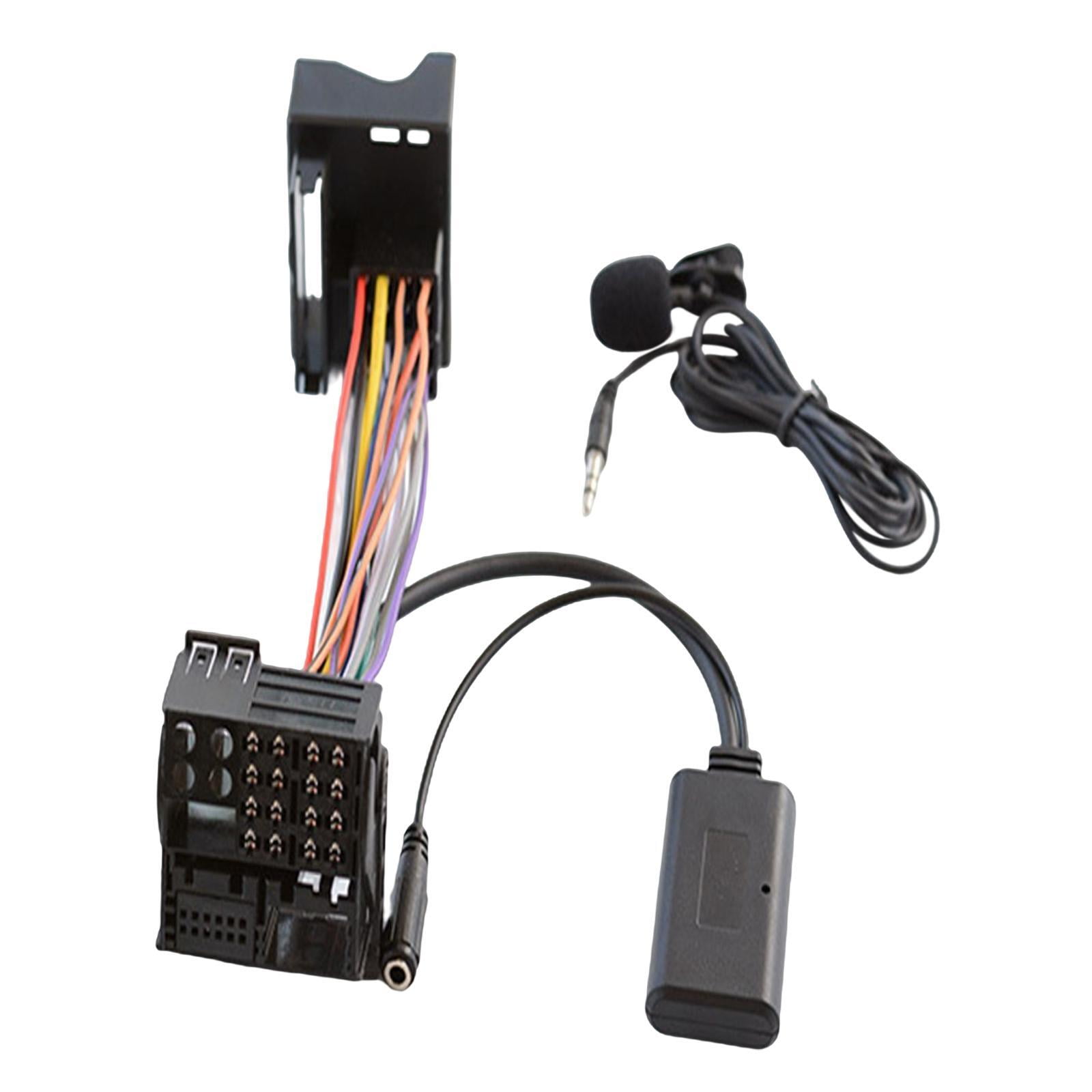 chidgrass Car Bluetooth Audio Adapter Cable with Mic Fits for E85 E86 ...