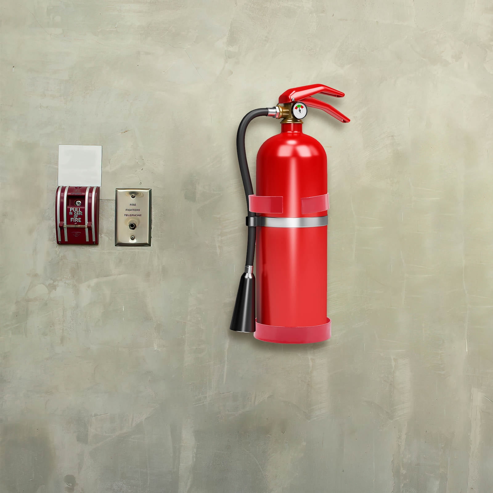 PAMINGONO Car Fire Extinguisher Bracket Metal Iron Treatment 1Pack 9x4 ...