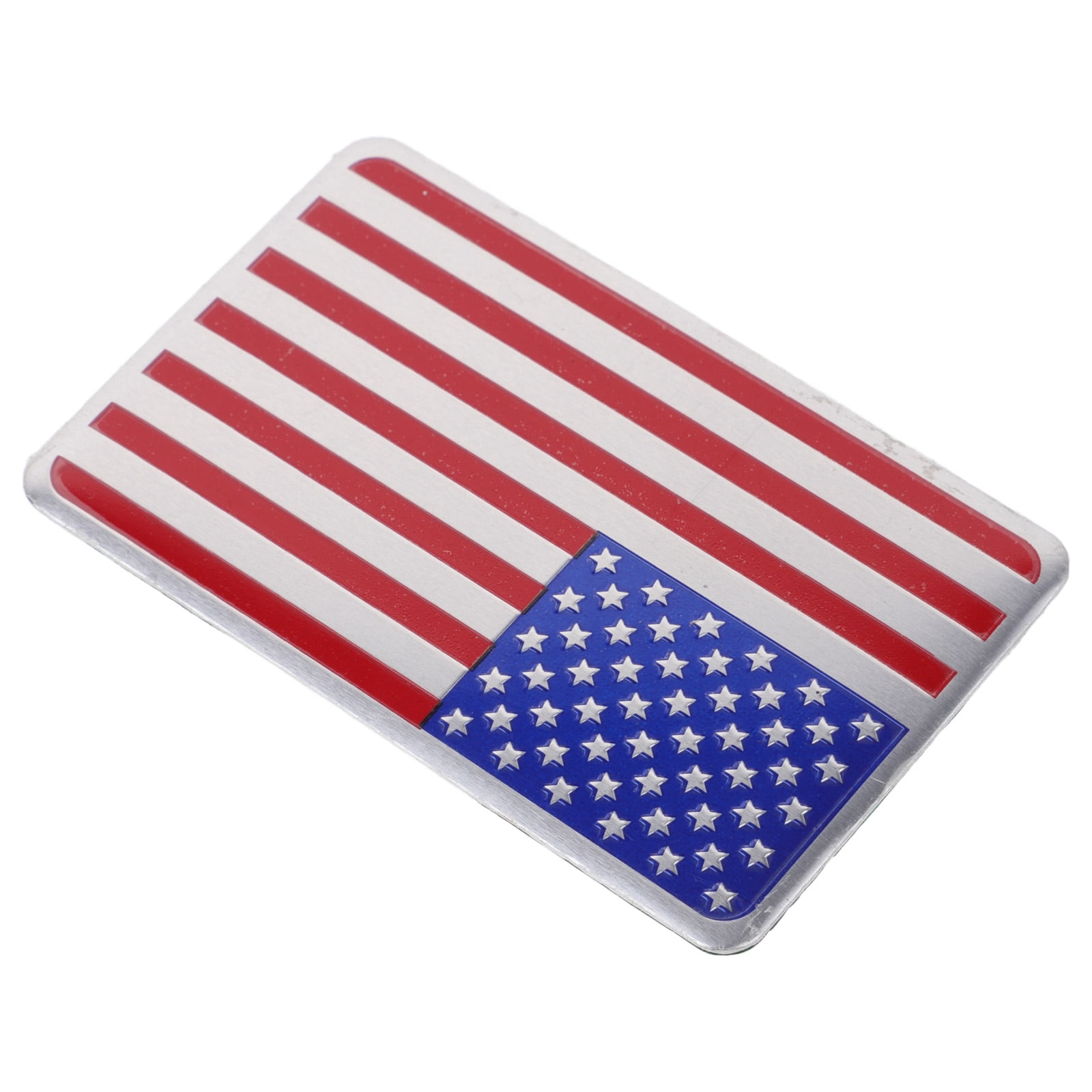 unbranded Car Sticker Us Flag Decal Aluminum Flag Sticker Bumper ...
