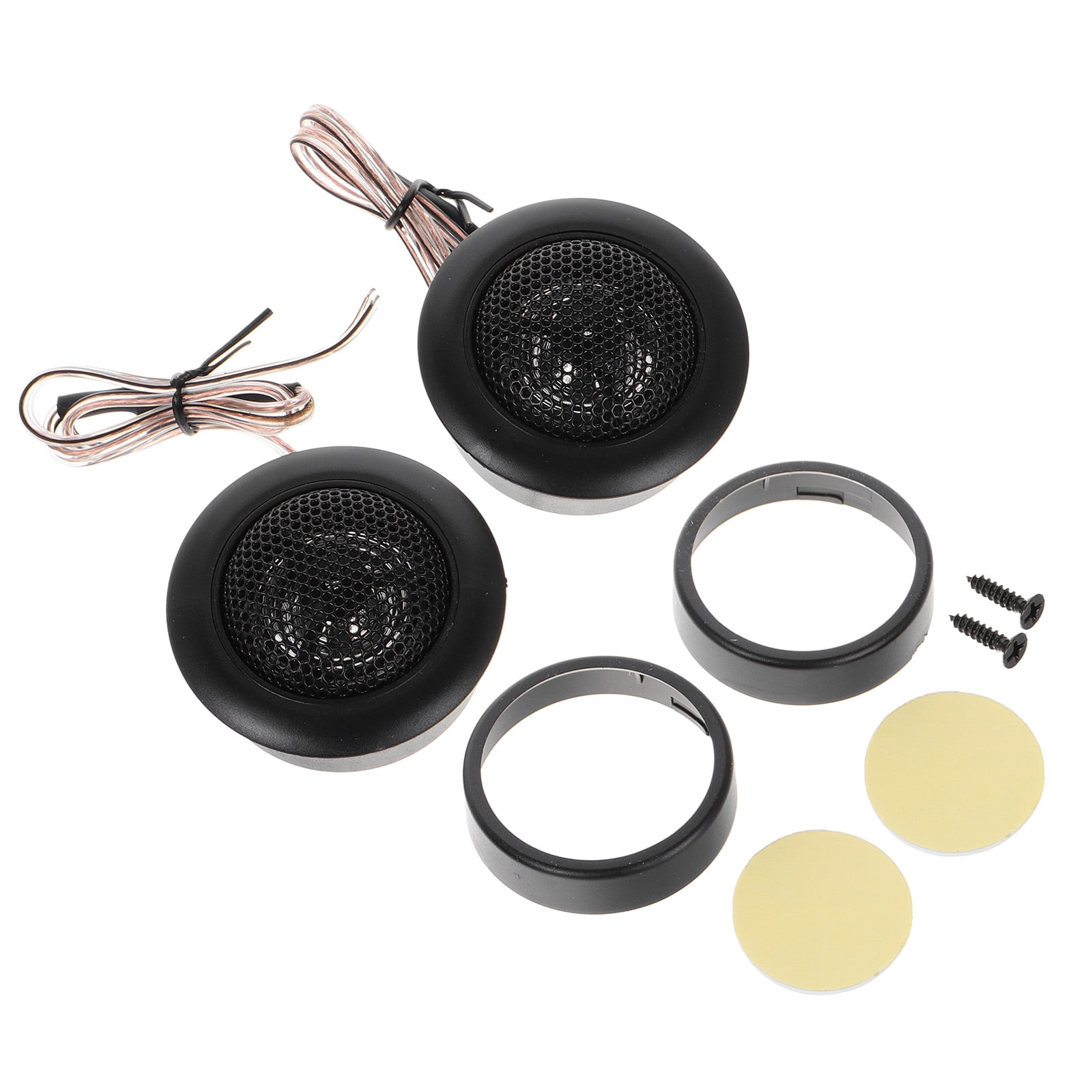 unbranded Car Tweeter Speaker Pair for Car Audio, Silk Dome Tweeters ...