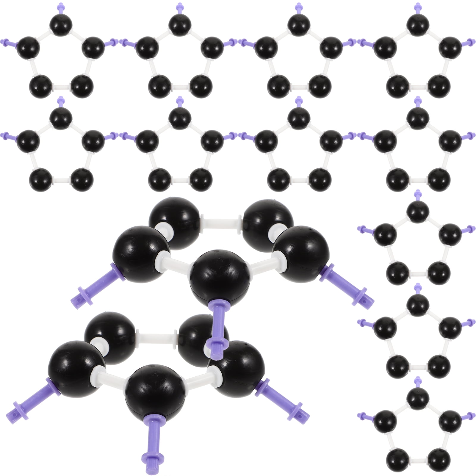 1 Set Plastic C60 Molecular Model Structure Components for Science ...