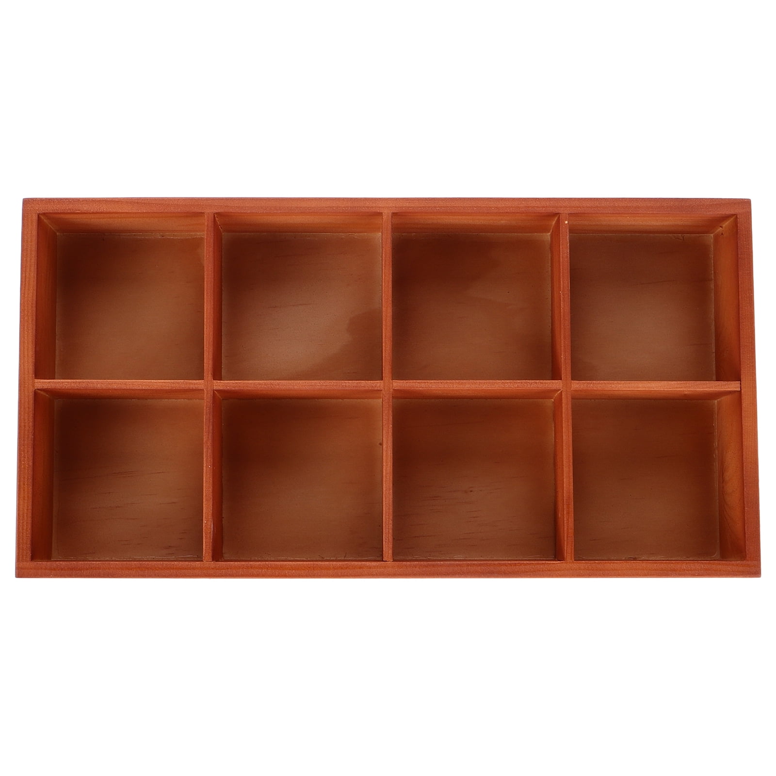 unbranded Card Sorting Tray Tea Storage Organizer Grid Organizer Box ...