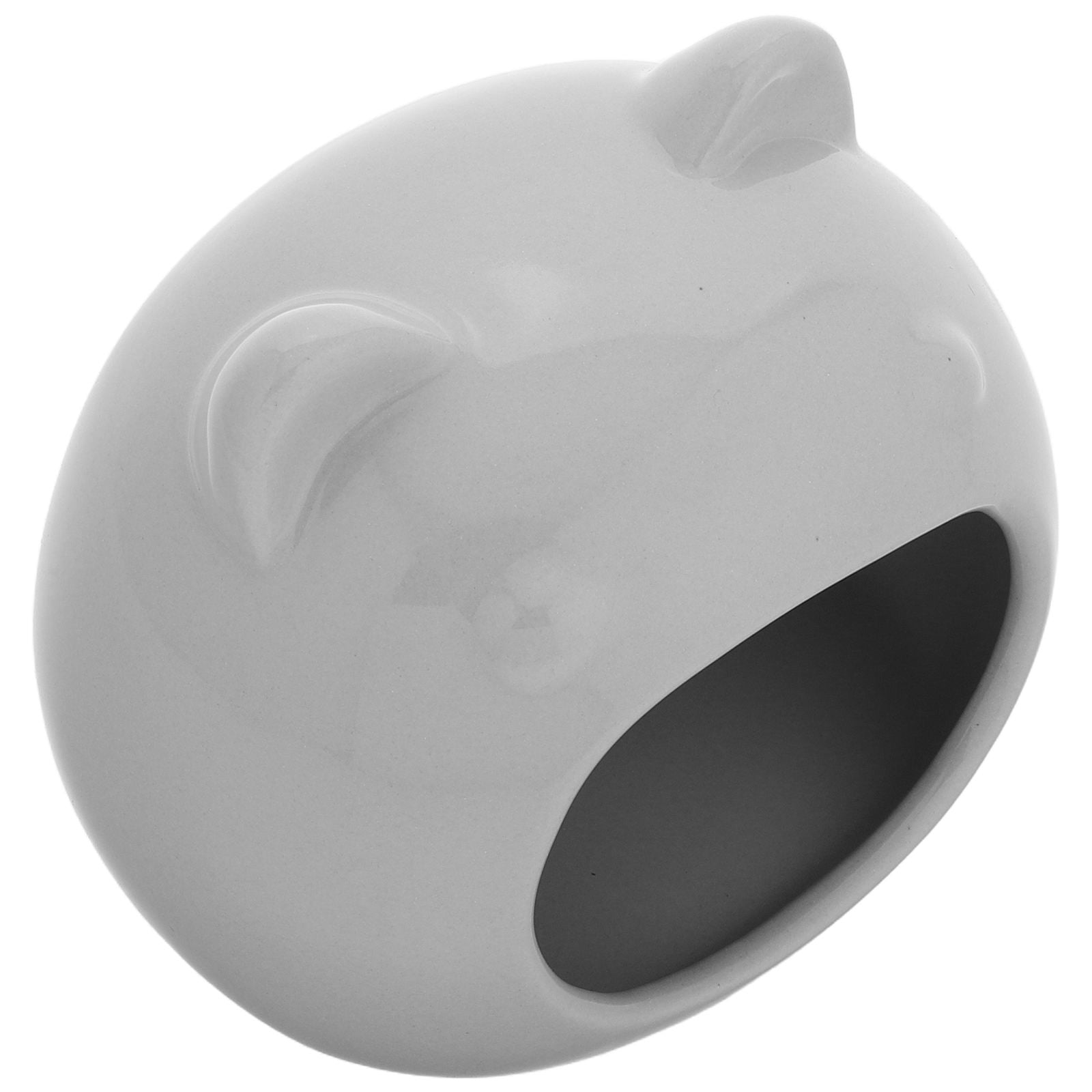 unbranded Ceramic Hamster Hideout Animal Shaped House for Small Pets ...