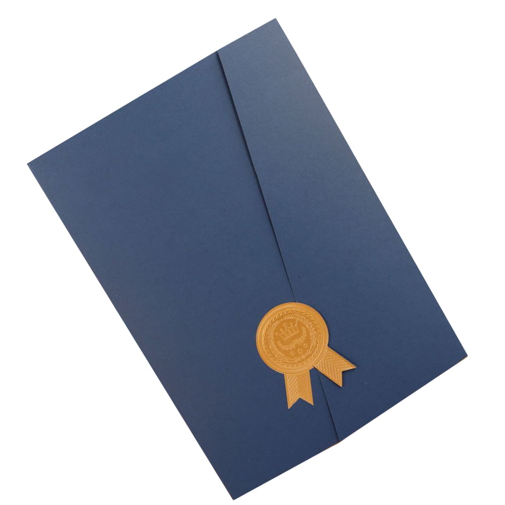 unbranded Certificate Cover Decorative Certificate Holder Folding Type ...