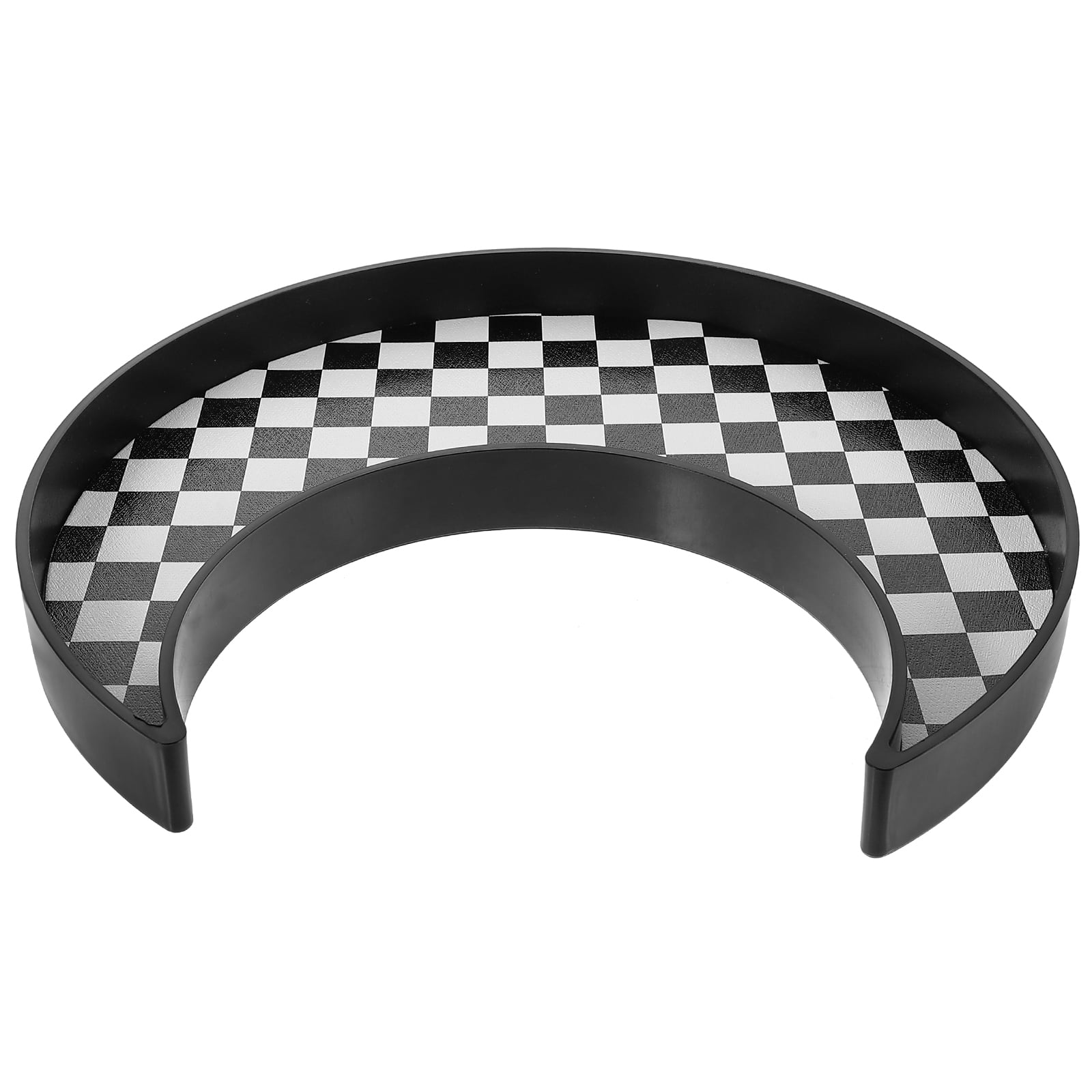 unbranded Checkered Serving Trays White Decorative Space-saving ...