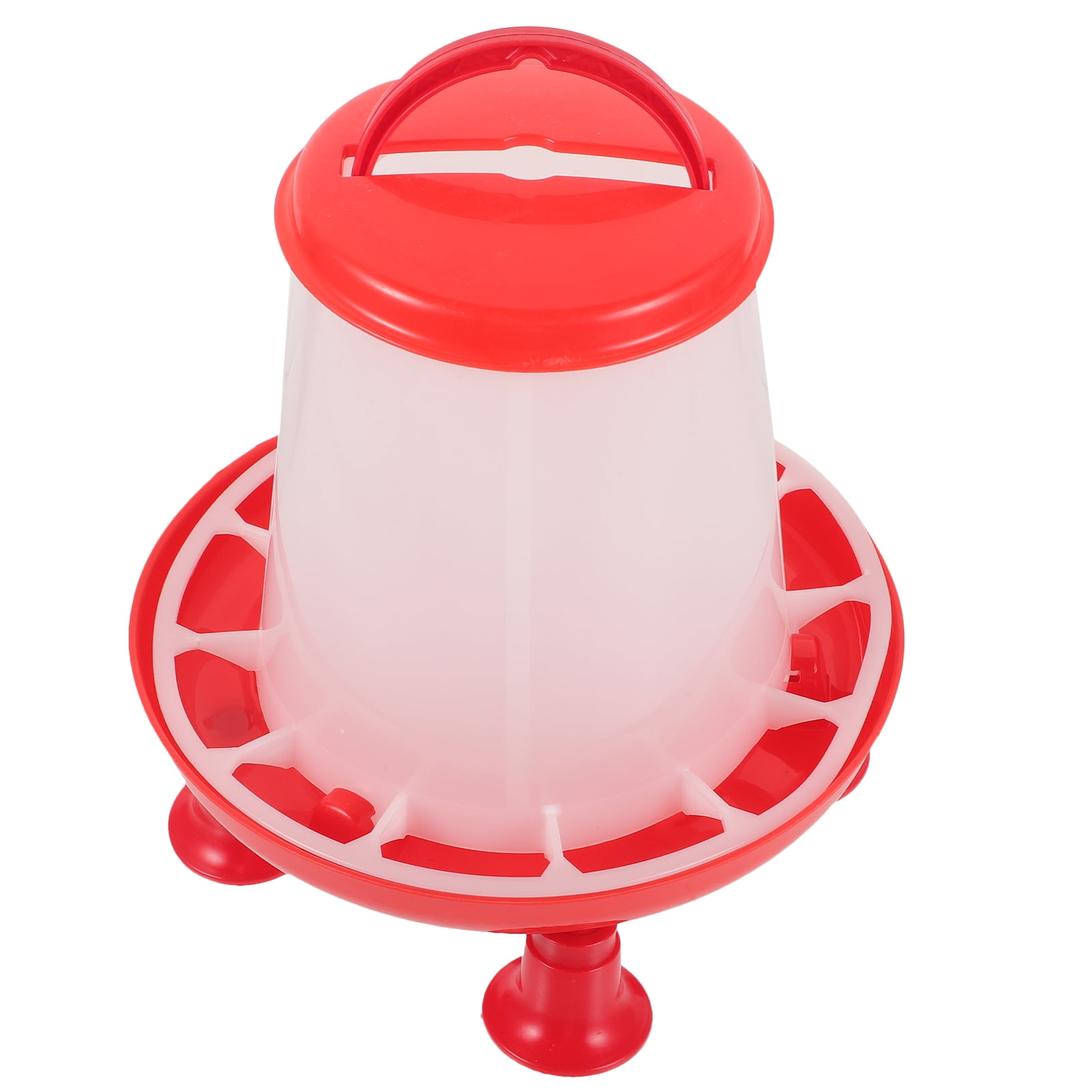 unbranded Chicken Coop Poultry Feeder Pro Chicken Feed Bucket Pigeon ...