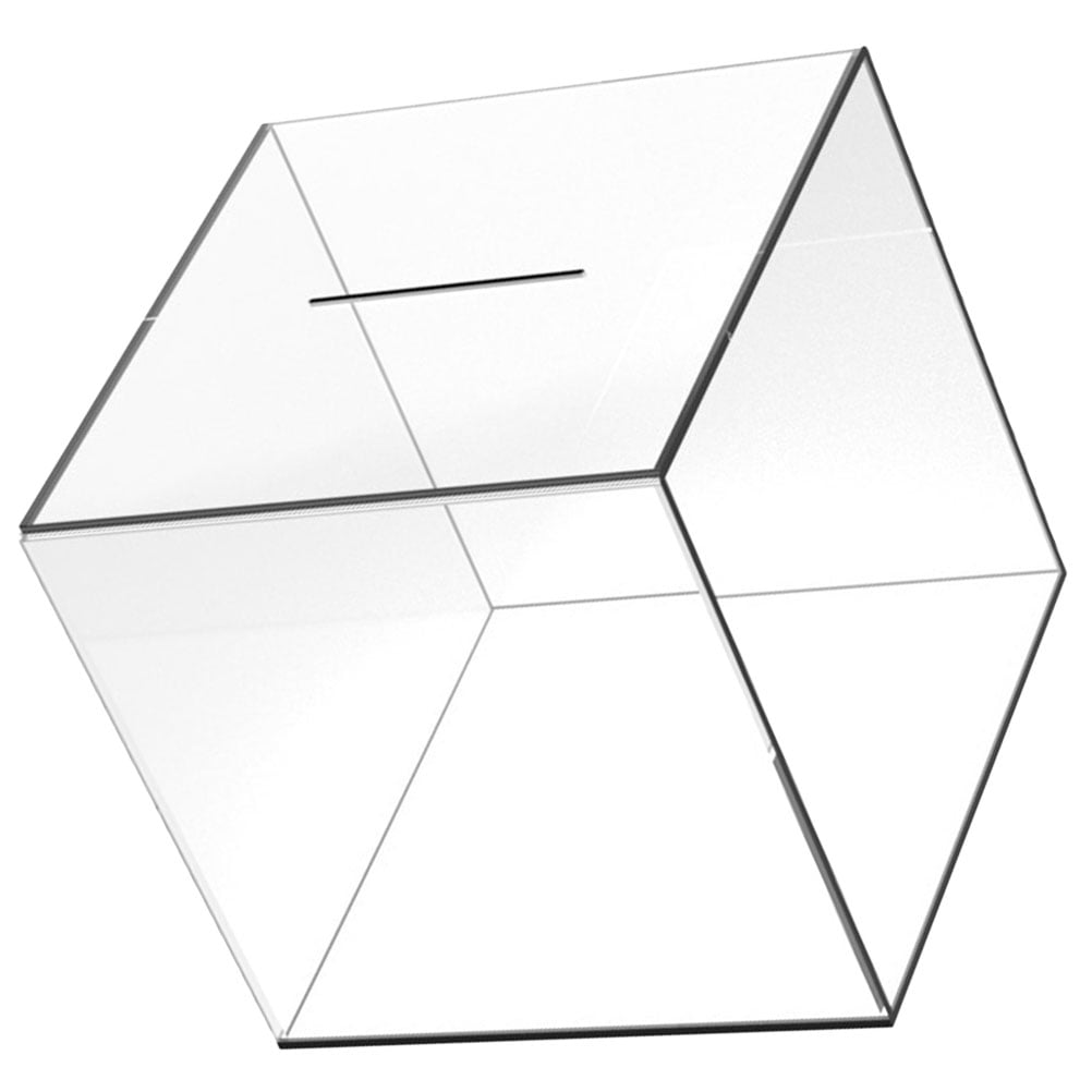 UPOUART Transparent Savings Pot Simple - Walmart.com