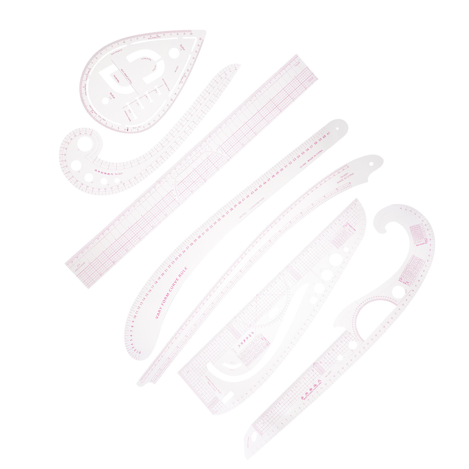 unbranded Clothes Tape Measure Sticker Clothing Design Ruler and ...