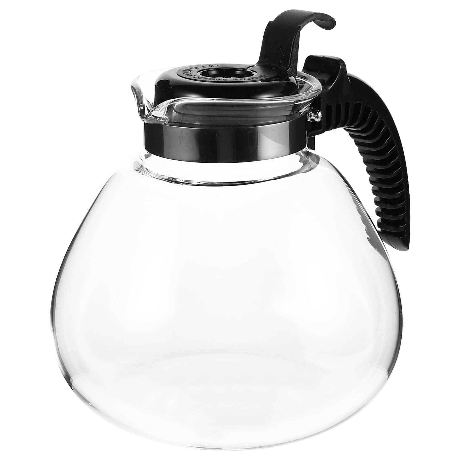 FONDOTIN Black Plastic Coffee Pot 1 Piece for Stove Top Brewing Coffee ...