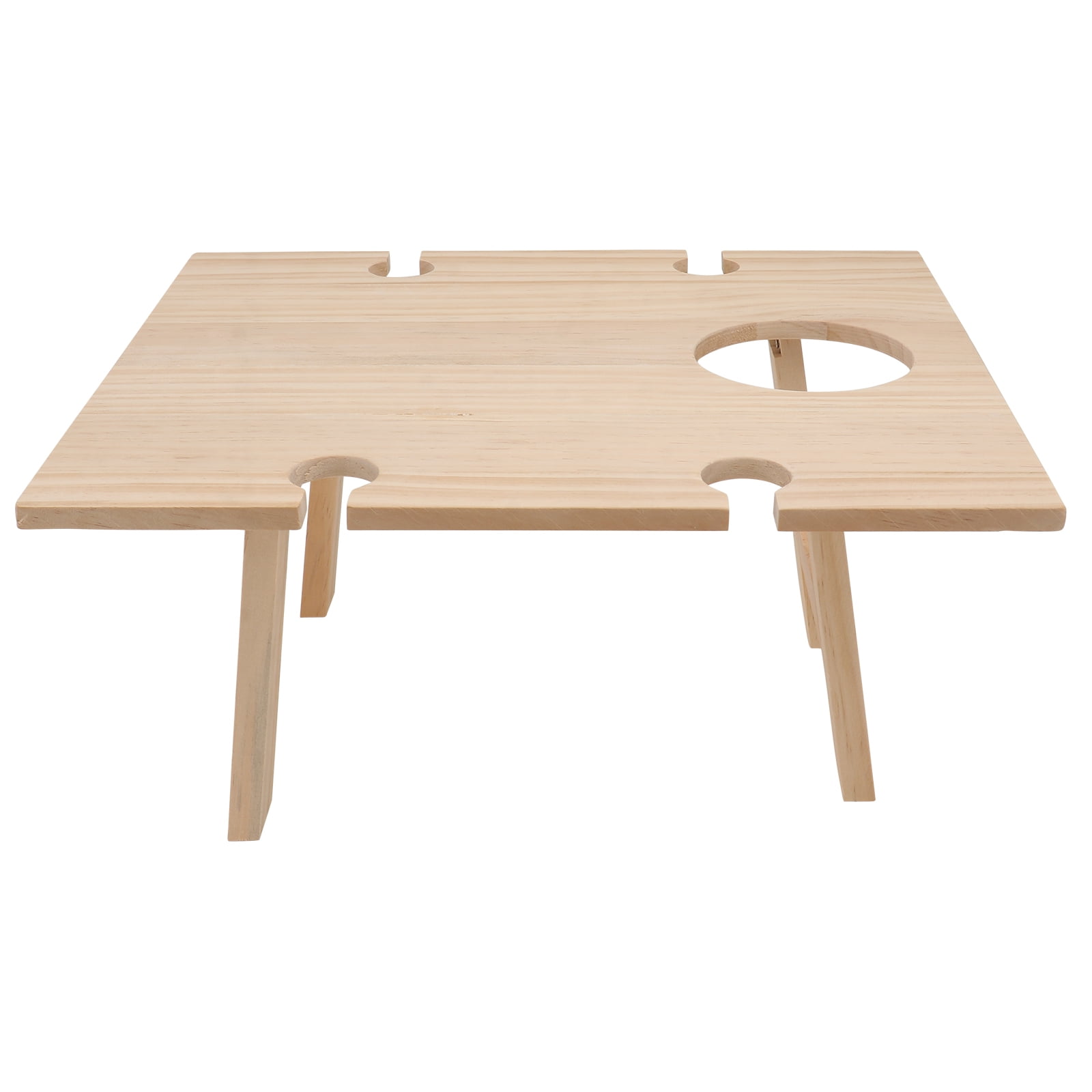 unbranded Collapsible Table Wooden Outdoor Coffee Folding Tables Lovers ...