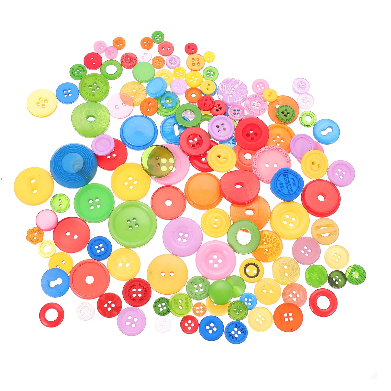unbranded Colored Buttons Kits Hand Made Labels Baby Travel Woman ...
