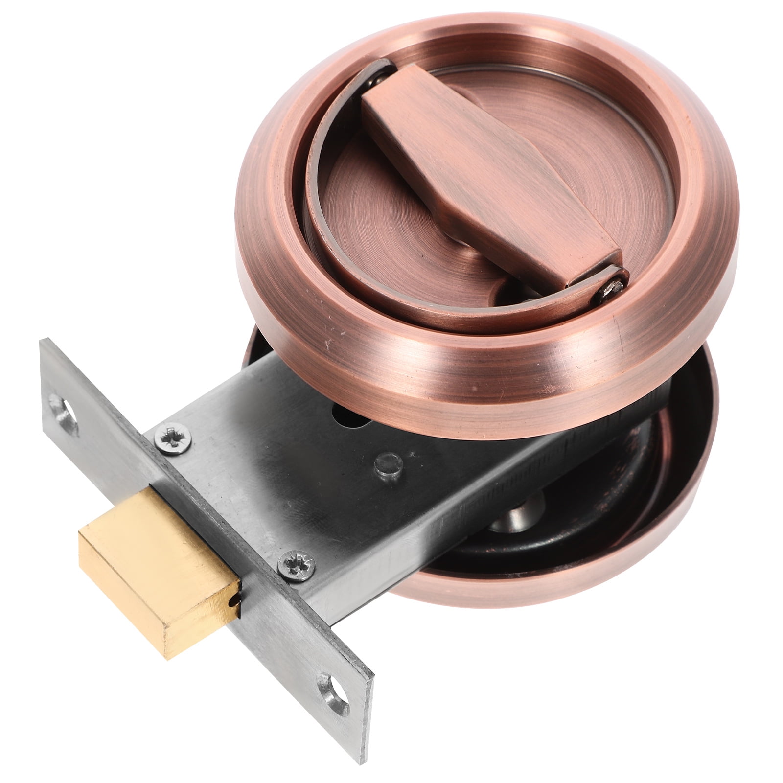 unbranded Concealed Pull Ring Lock Gate Door Reinforcement Knob Handle ...