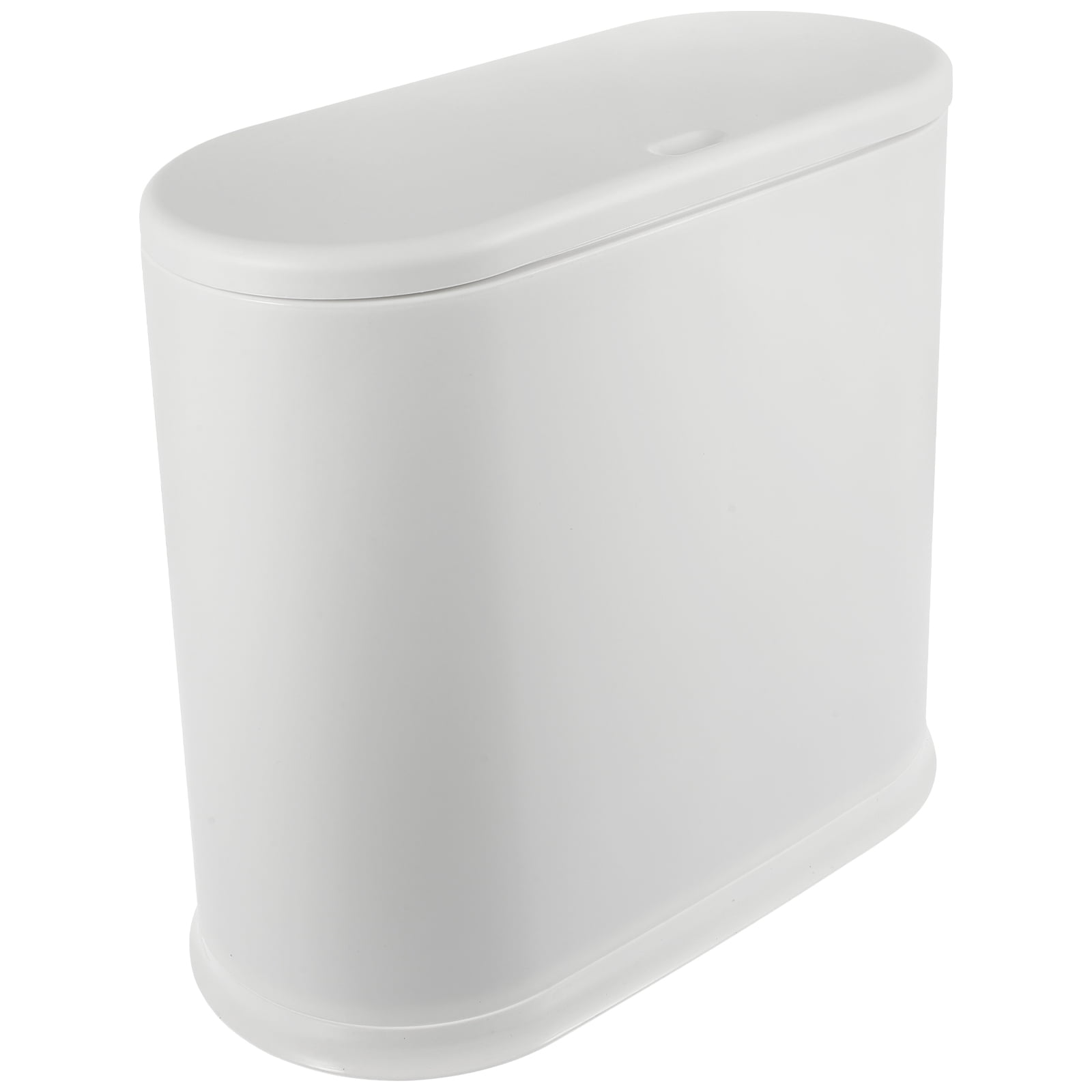 unbranded Crevice Trash Can Toilet Bucket with Lid Pull Out Bin Office ...