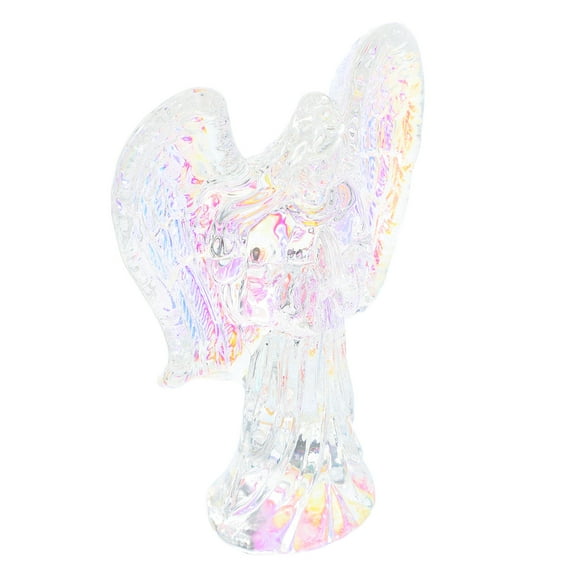 unbranded Crystal Angel Decor Angels Guardian Sculpture Glass Wings ...
