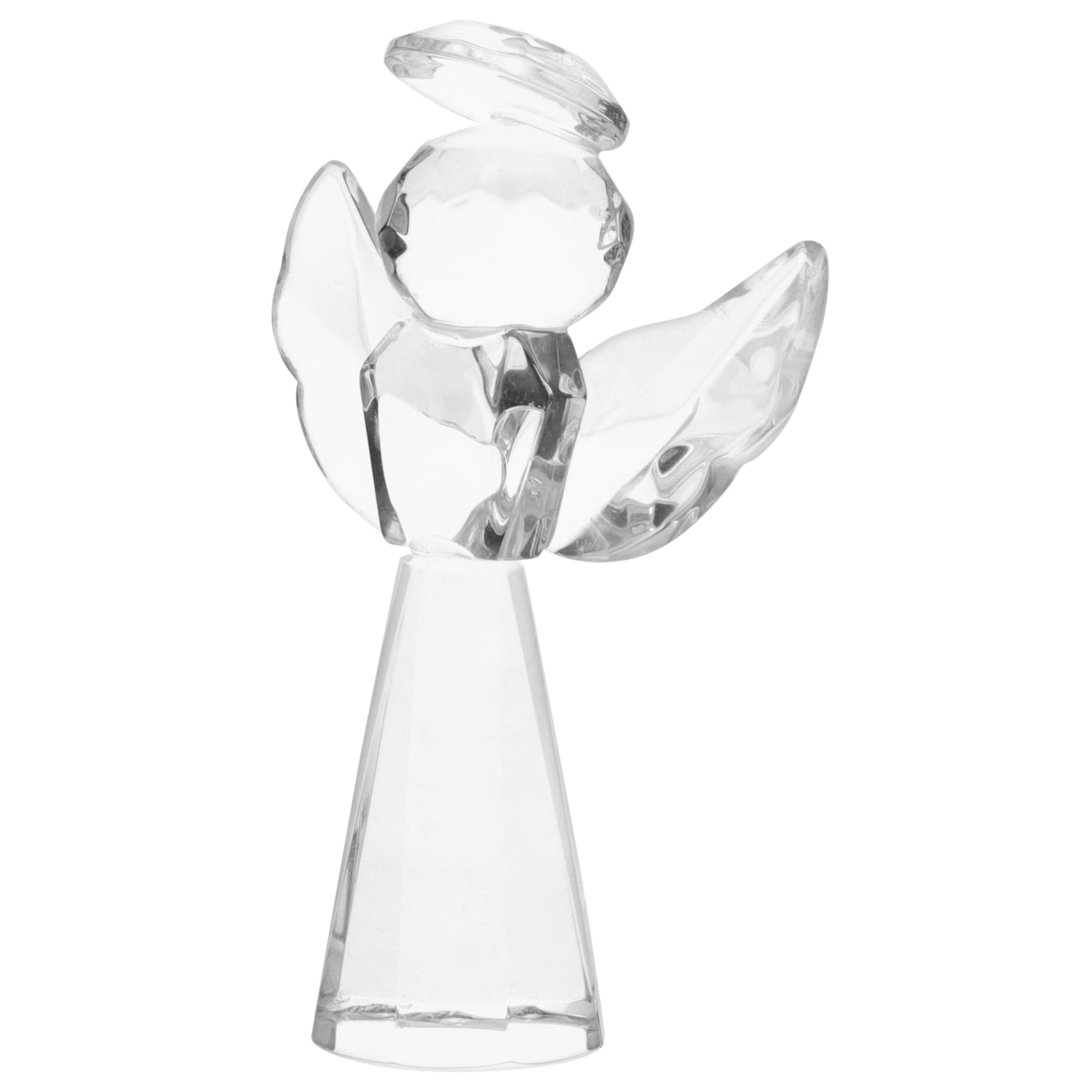 unbranded Crystal Angel Statue Crystal Angel Figurine for Study Room ...