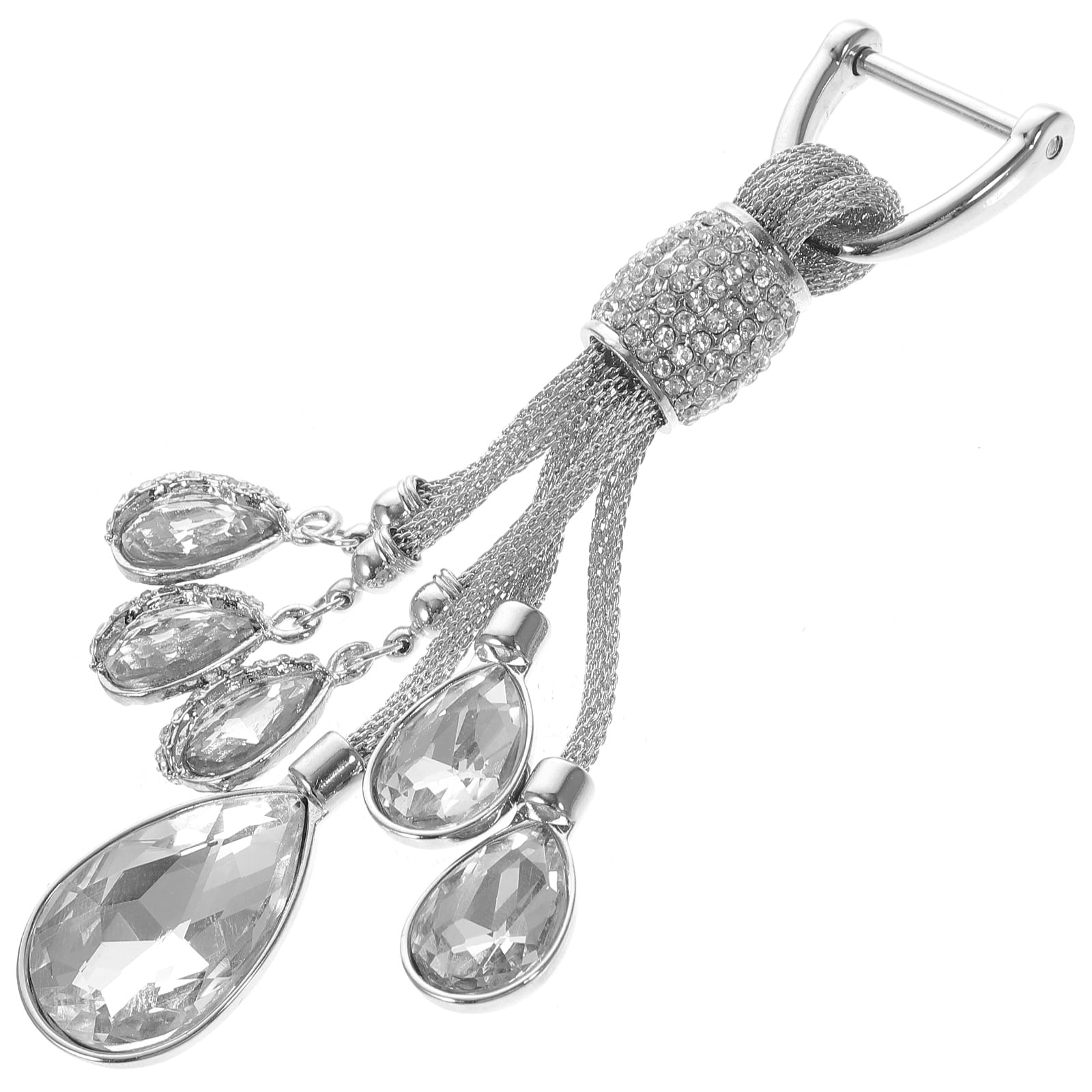 Bling Crystal Keychain for Women Car Key Ring with Rhinestone 1 Set Key ...