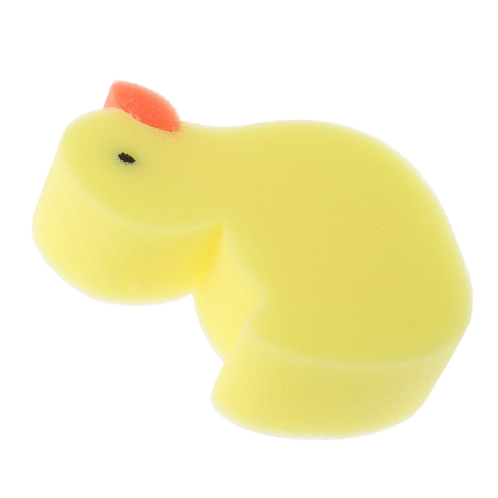 unbranded Cute Bath Sponge Body Scrubber Sponge Cartoon Duck Shaped ...
