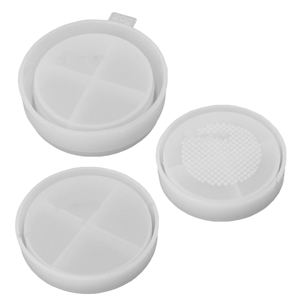 unbranded DIY Epoxy Mold Round Cookie Chocolate Molds Key Making Kits ...