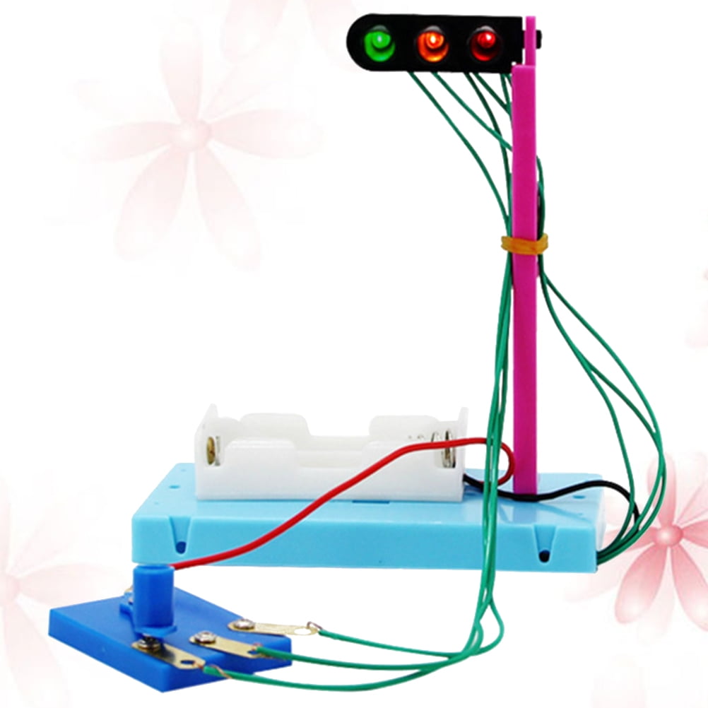 unbranded DIY Traffic Light Toy Mini Traffic Light Model Students ...