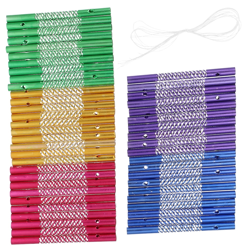 unbranded DIY Wind Chime Material Materials Assorted Color Tubes ...