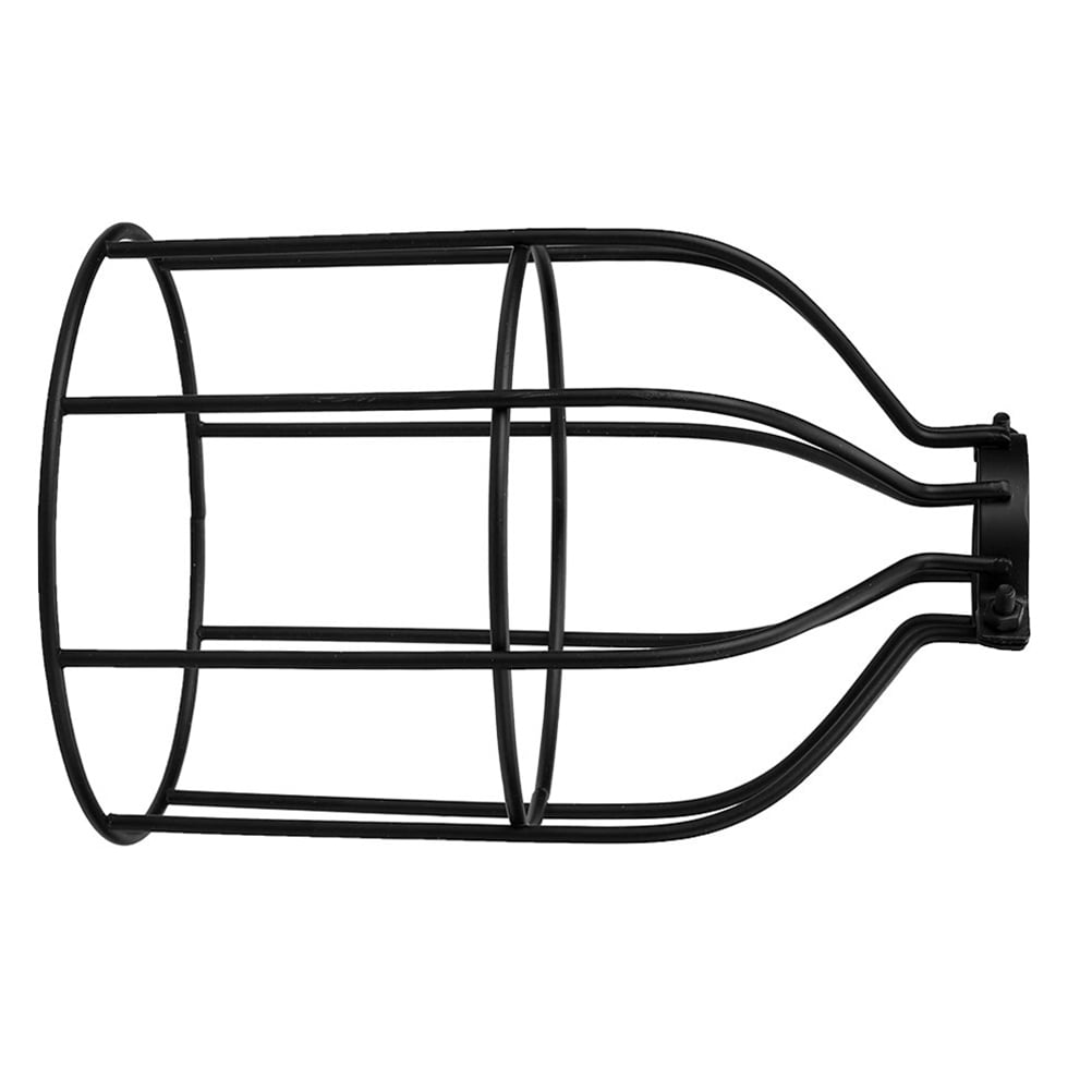 unbranded Decorative Lamp Shade Wire Lampshade Frame Cage Light Black ...