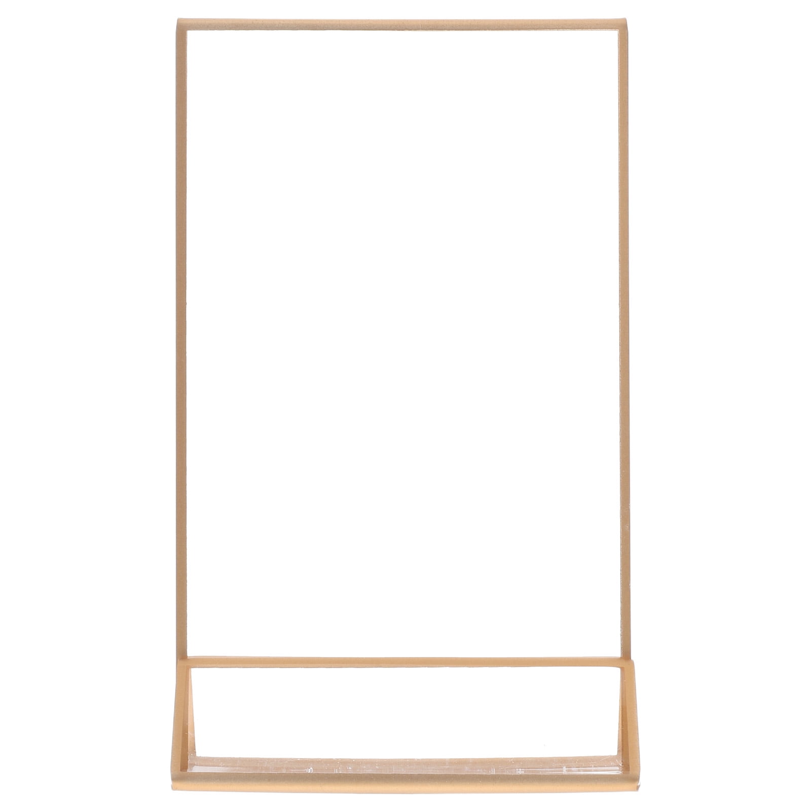 unbranded Desk Card Restaurant Table Top Display Stand Signage Photo ...