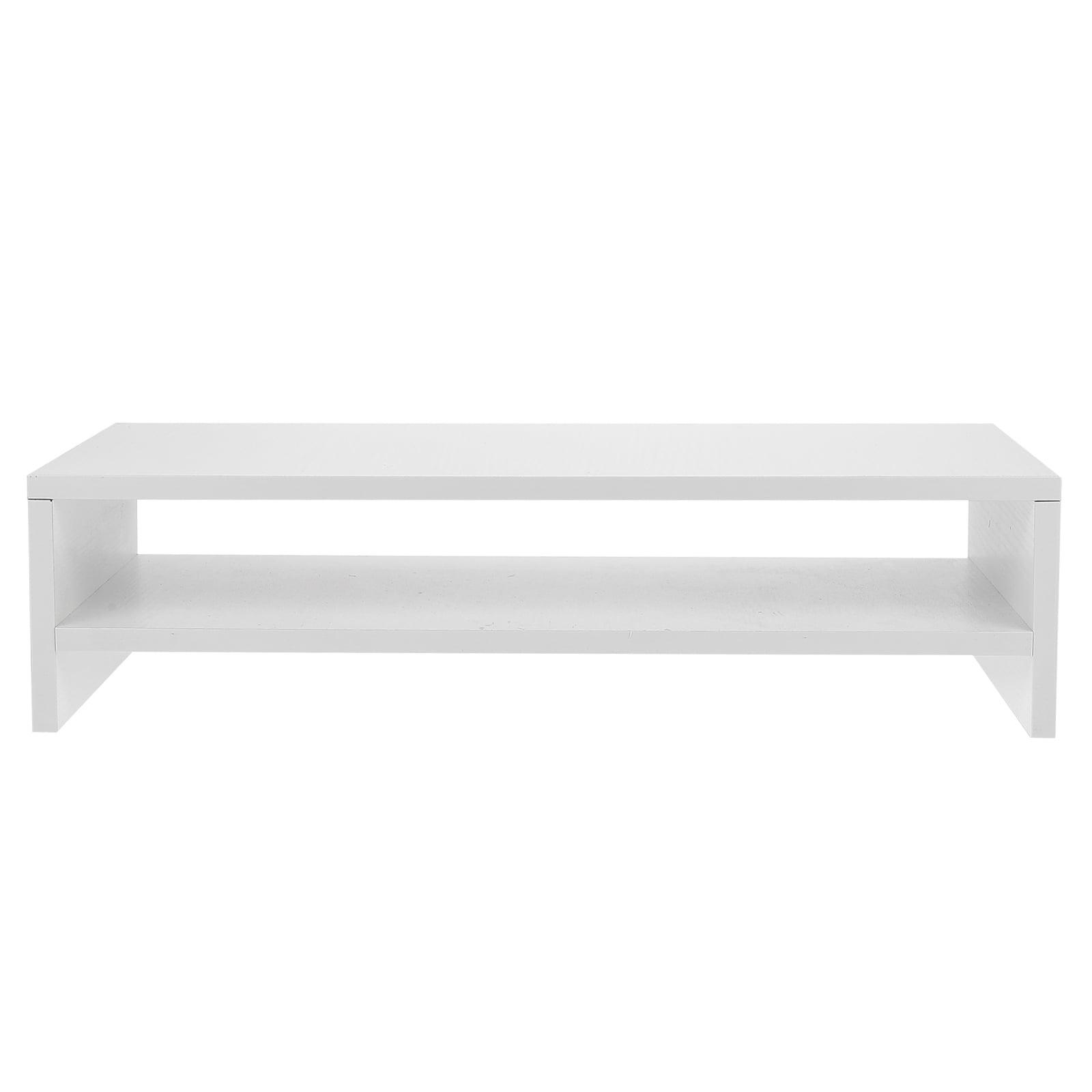 unbranded Computer Monitor Holder Drawer Foldable Stands Office White ...