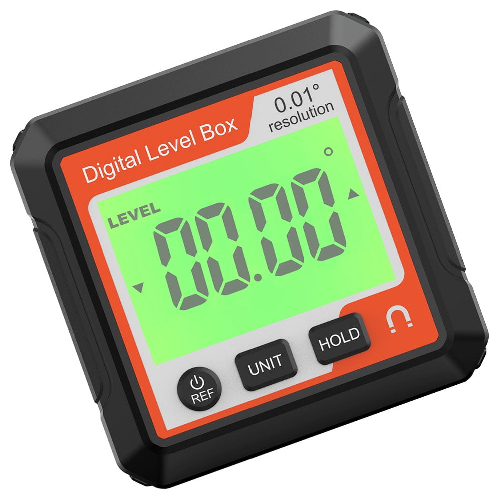 GOOHOCHY Digital Level Protractor with Backlit LCD for Home Use Portable and Versatile Angle ...