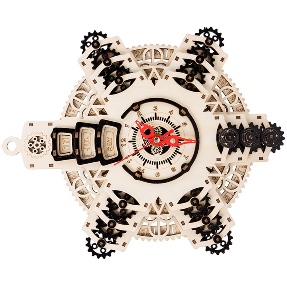 unbranded Digital Wall Clock Large Display Realistic Shape DIY Child ...