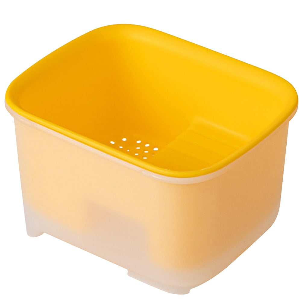 unbranded Drain Box Basket Kitchen Sink Water Trough Dishwashing Brush ...