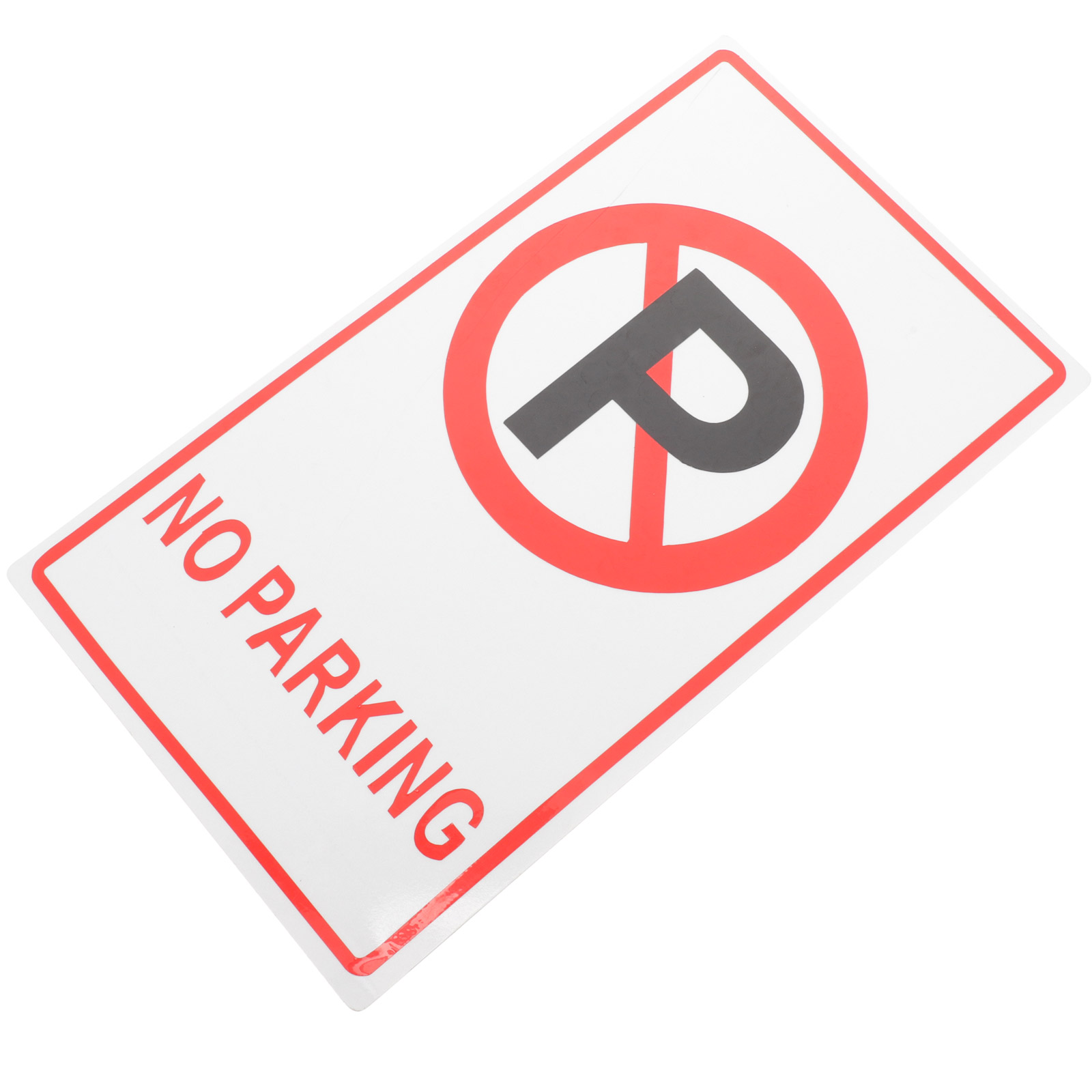unbranded Driveway Blocker Road Warning Sign Weather-resistant ...