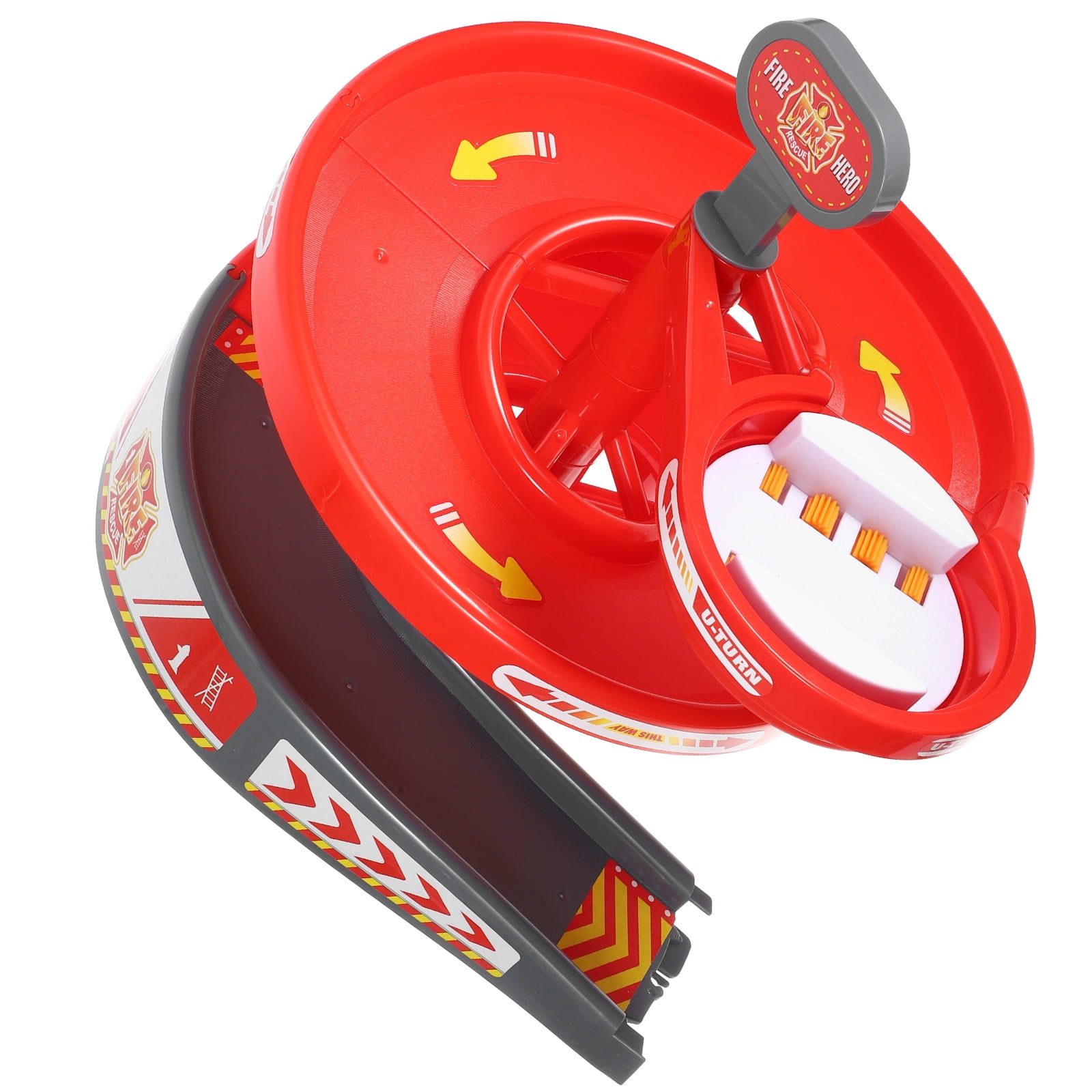 unbranded Electric Car Track Model Racing Car Track Attachment Rotating ...