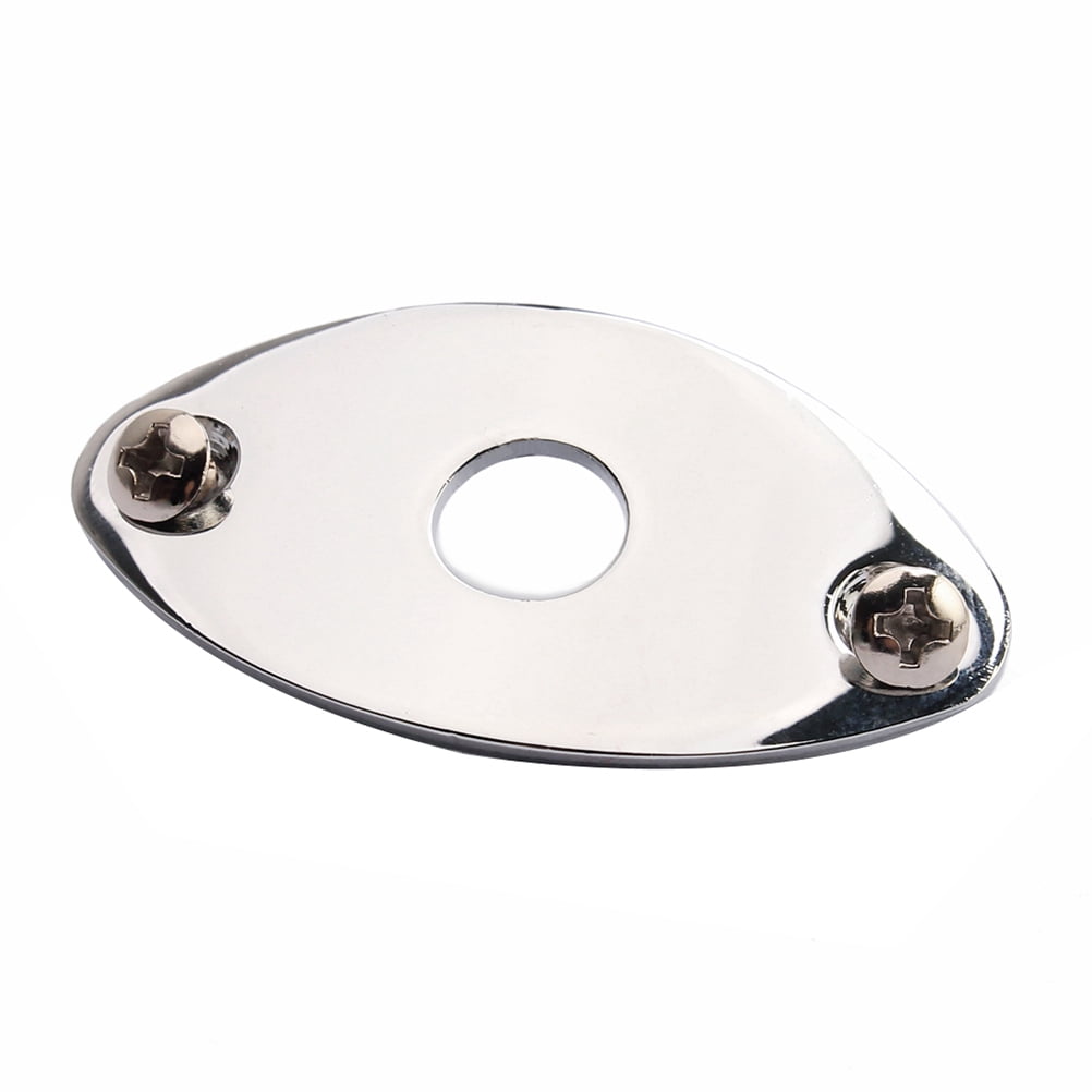 MOKKHNB Input Jack Socket Plate Silver Iron 1Set - Walmart.com