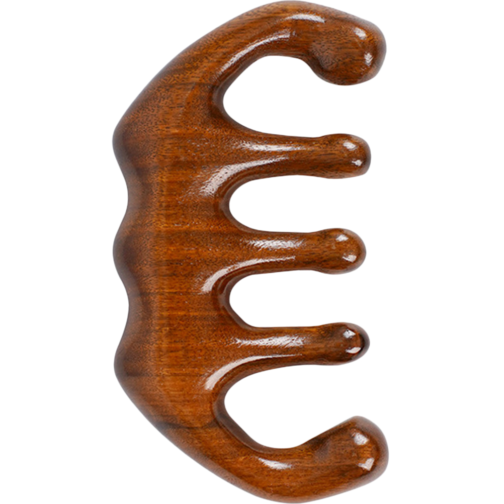 unbranded Facial Massager Green Sandalwood Comb Non-damaging Neck Miss ...