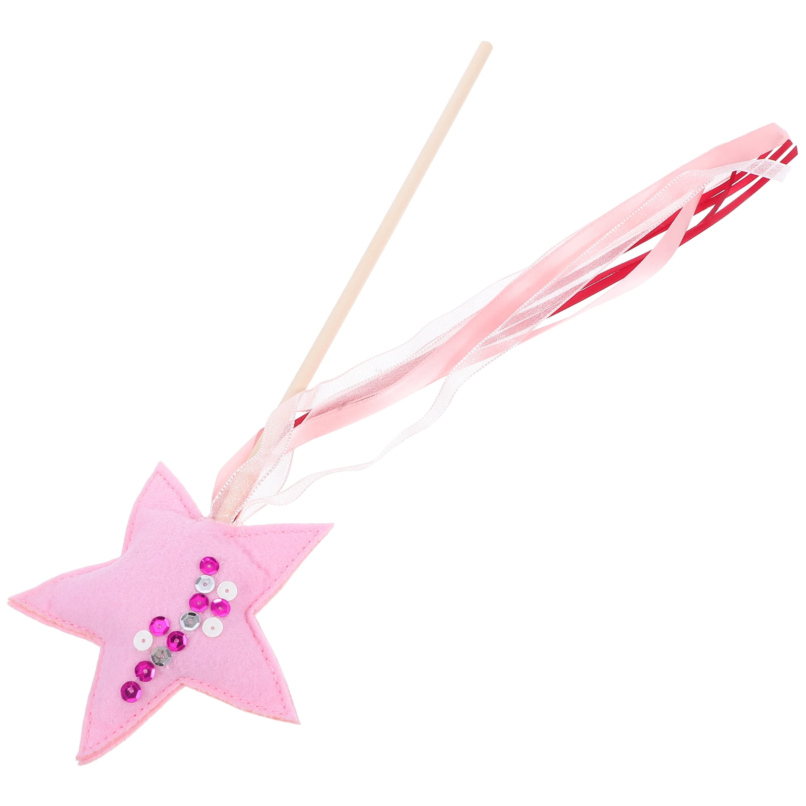 unbranded Fairy Wand Ribbon Streamer Wand For Kids Hand Throwing Ribbon ...