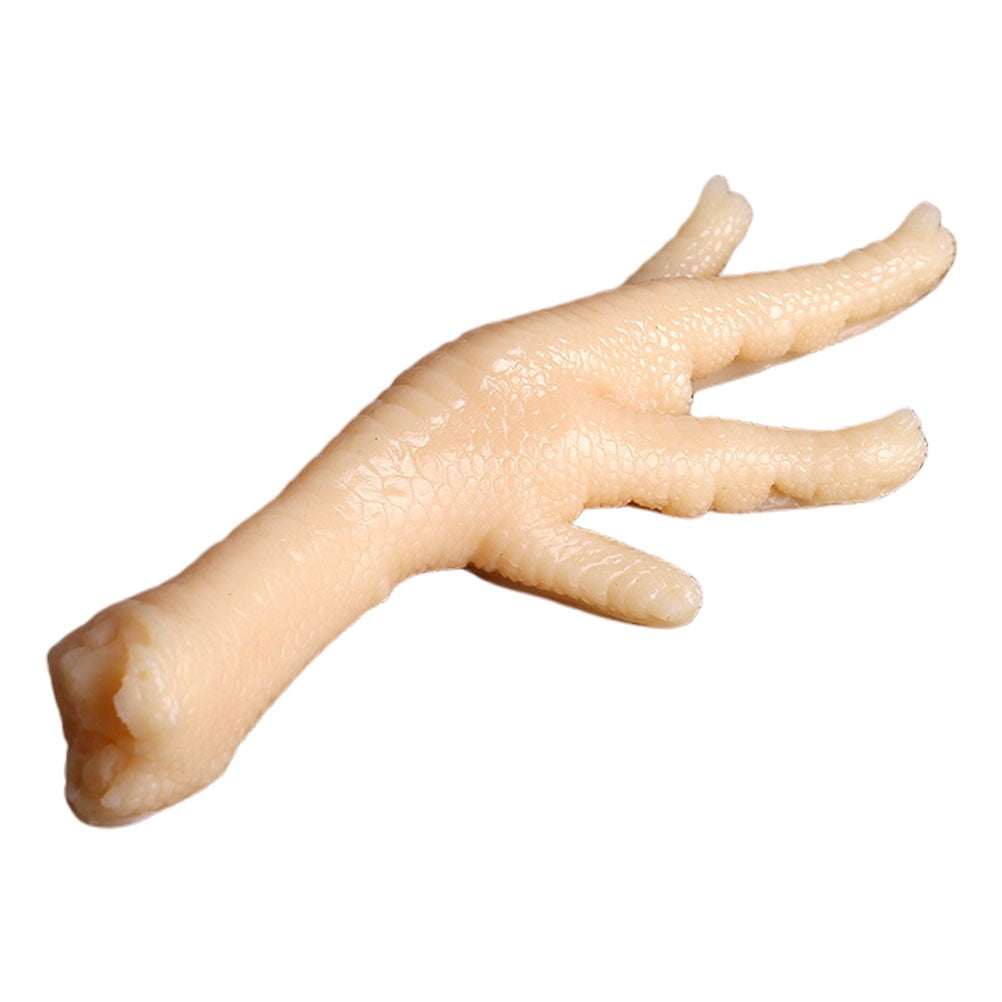 unbranded Faux Chicken Foot Party Table Decors Realistic Fake Chicken ...