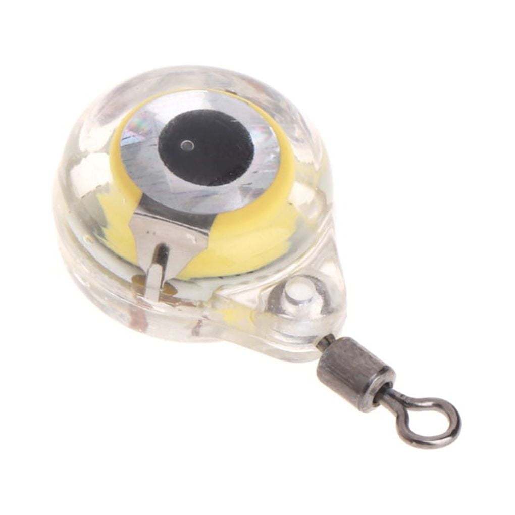 chidgrass Fishing Lure Light LED Eye Shape Sea Fresh Water Portable ...