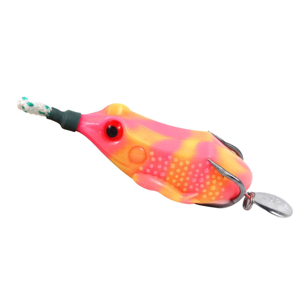 chidgrass Fishing Lures Lifelike Toad Thunder Frog Animal Bait Eye ...
