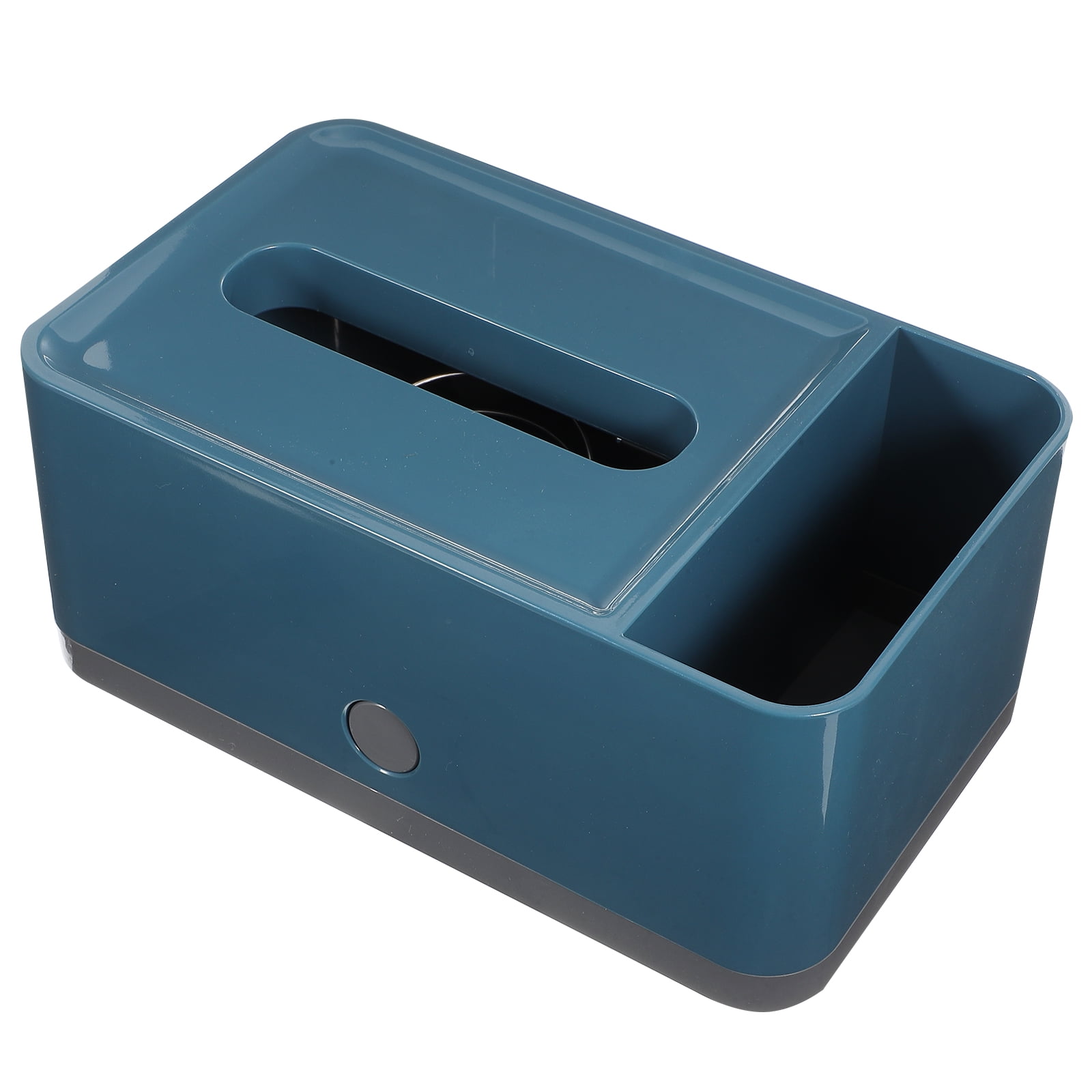 Dark Blue Tissue Box with Spring Design for Easy Access and No Residues ...