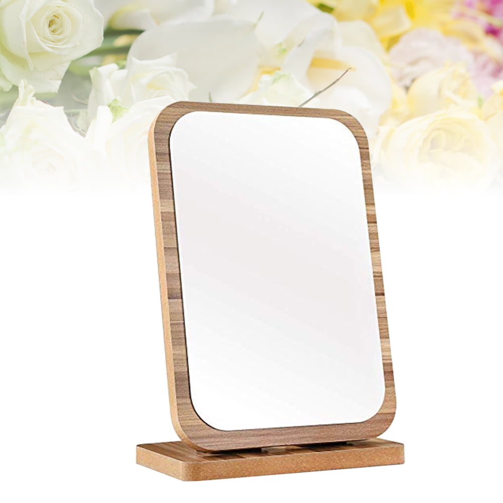 unbranded Folding Vanity Mirror with Light Make Large Round Dressing ...