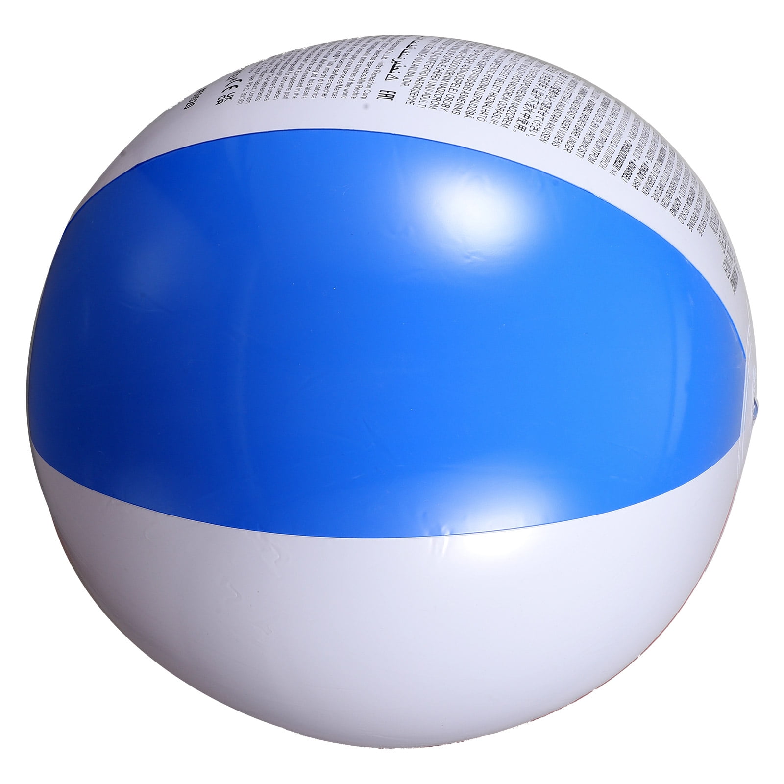 unbranded Four-color Beach Ball Inflatable 59020 Uninflated Diameter ...